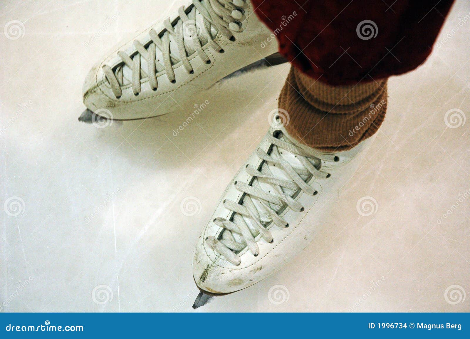 Figure skater stock photo. Image of white, skate, figure - 1996734
