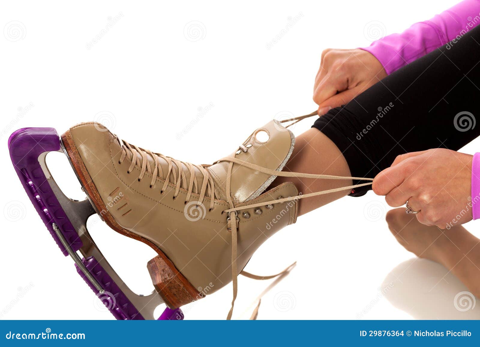 Figure Skater stock photo. Image of skating, white, shot - 29876364