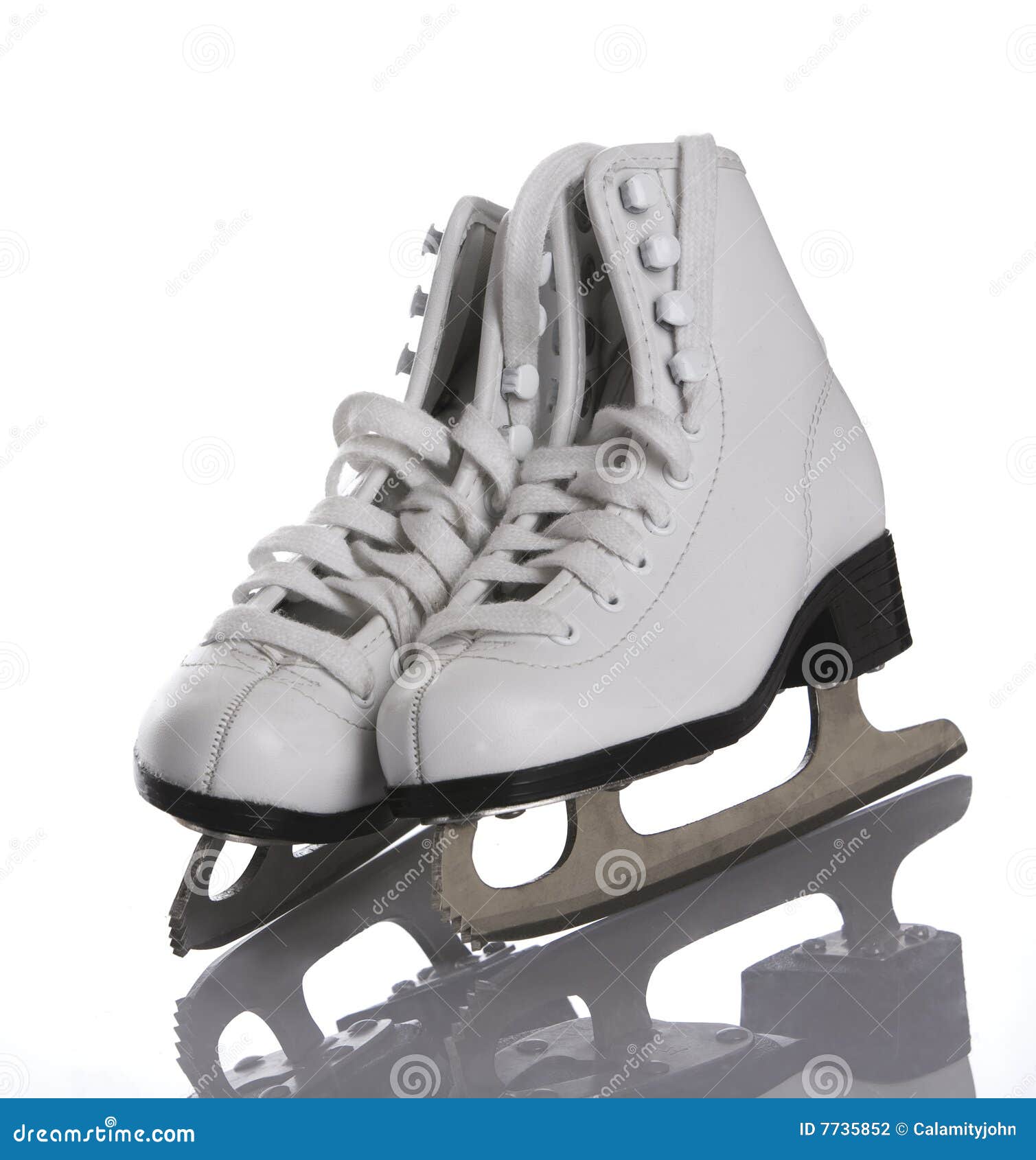 Figure Skates stock photo. Image of recreation, winter - 7735852