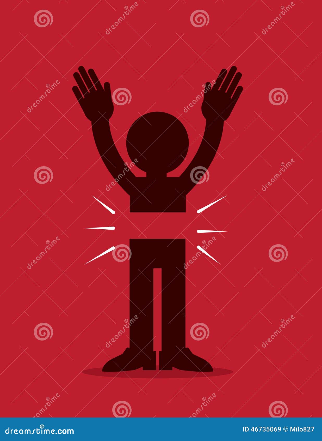 Figure Split Vector Illustration | CartoonDealer.com #32363276