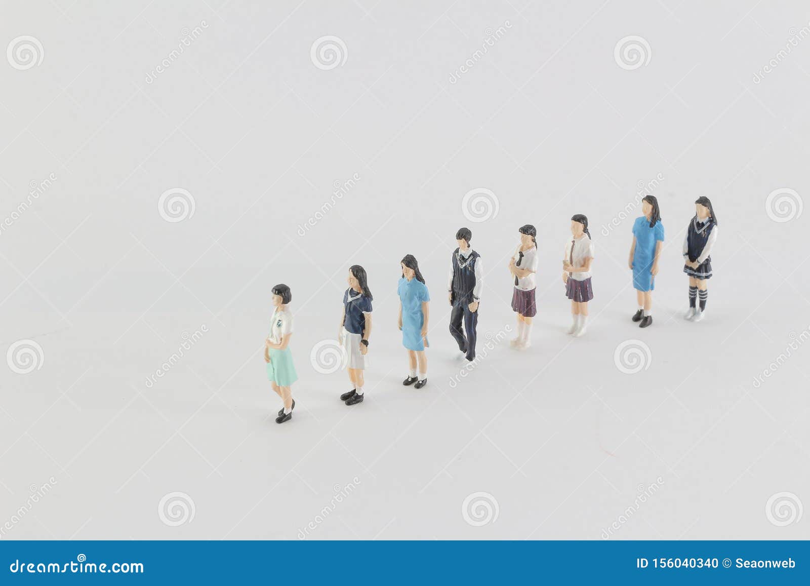 The Figure of Student on the Board Editorial Image - Image of girl ...