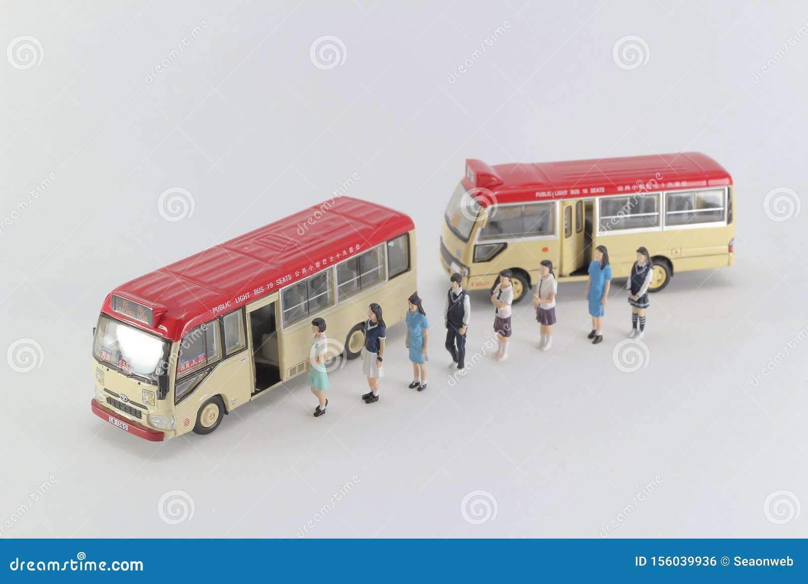 The Figure of Student Waiting Mini Bus Editorial Photo - Image of black ...