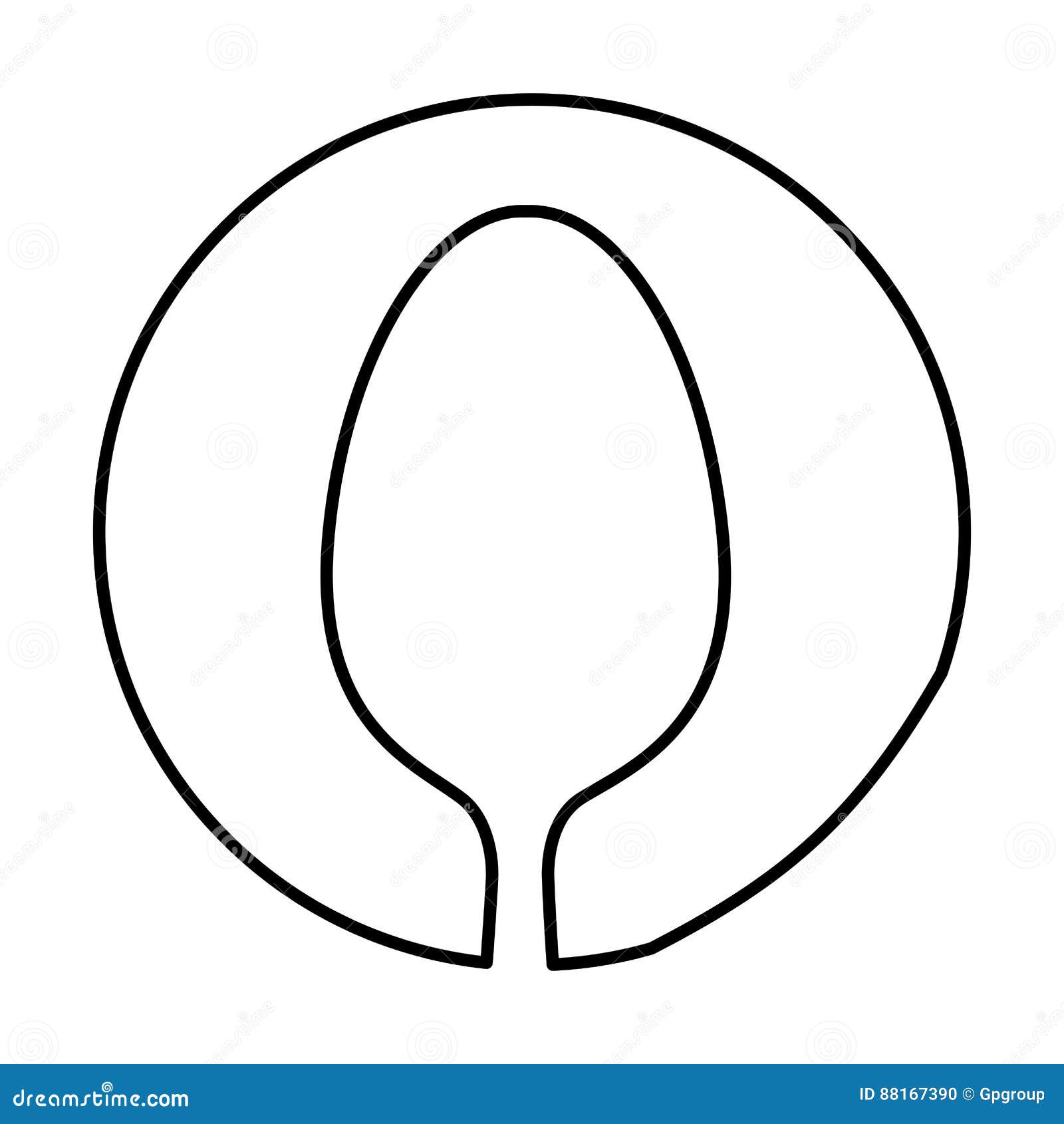 Figure Symbol Spoon Tool Icon Stock Illustration - Illustration of ...