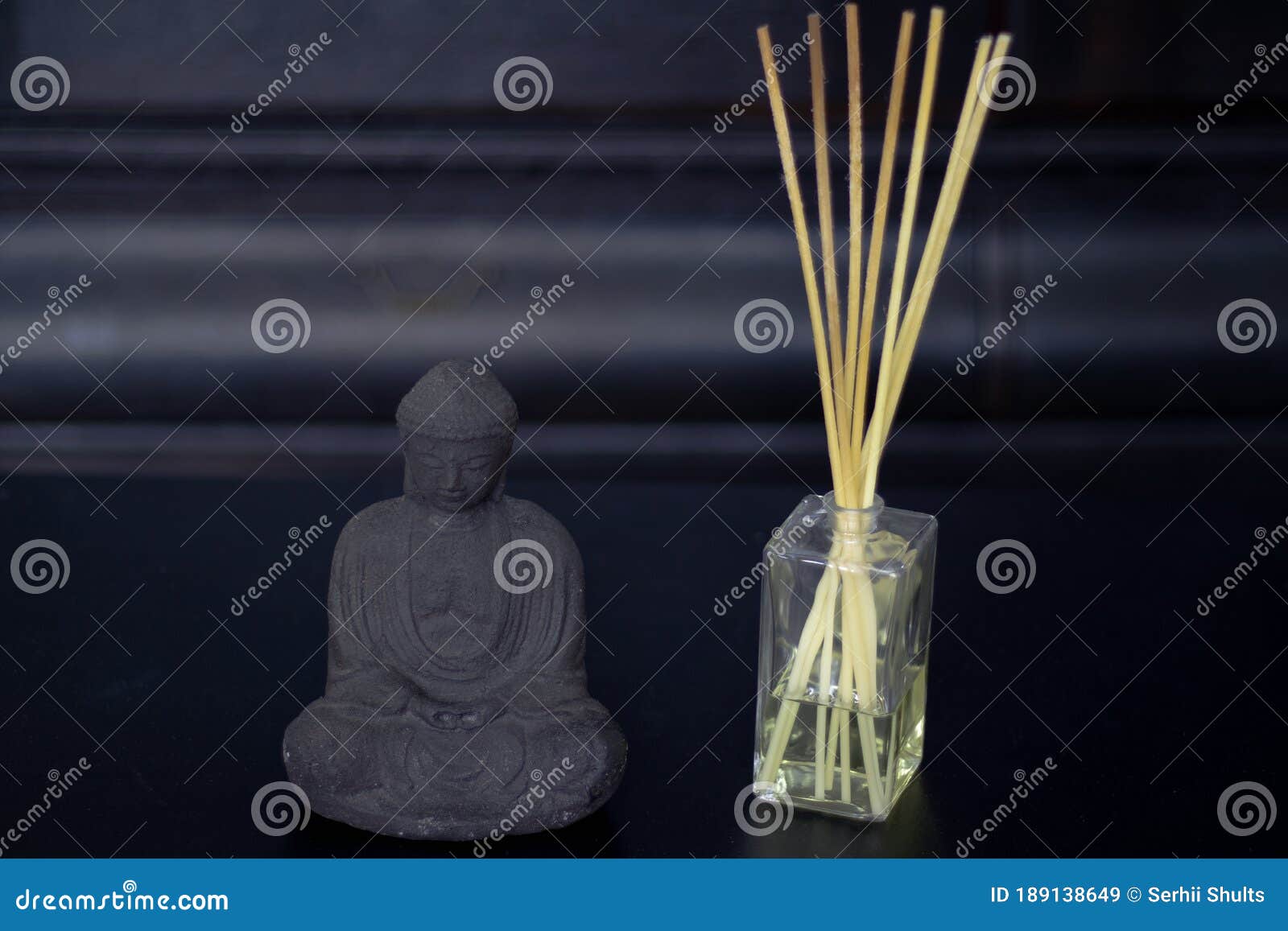 A Figure Symbolizing Calm, Wisdom, Health Stock Image - Image of ...