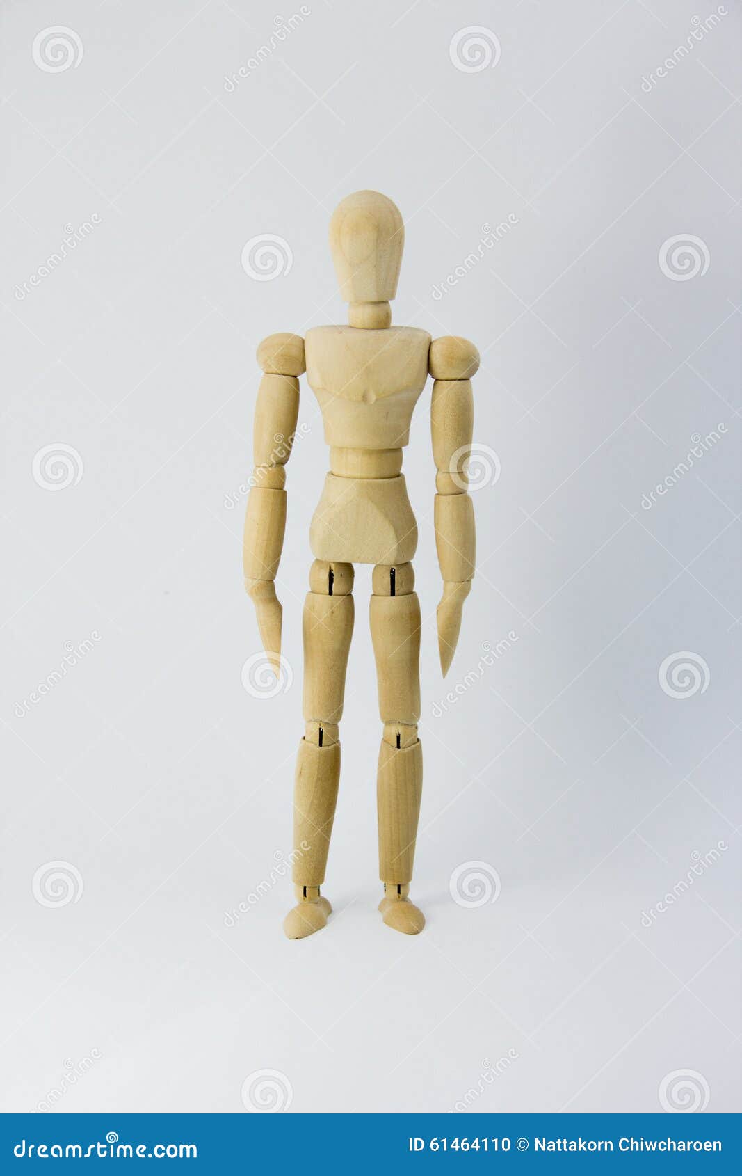 Figure wooden front view stock photo. Image of dolls - 61464110