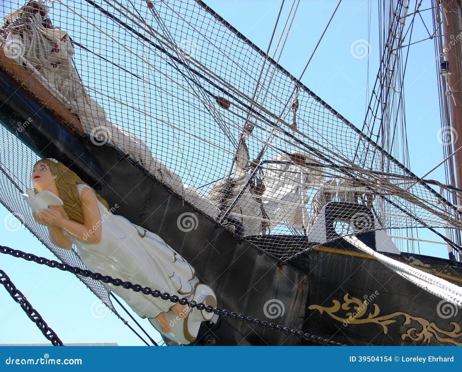 The figurehead stock photo. Image of water, design, ocean - 39504154