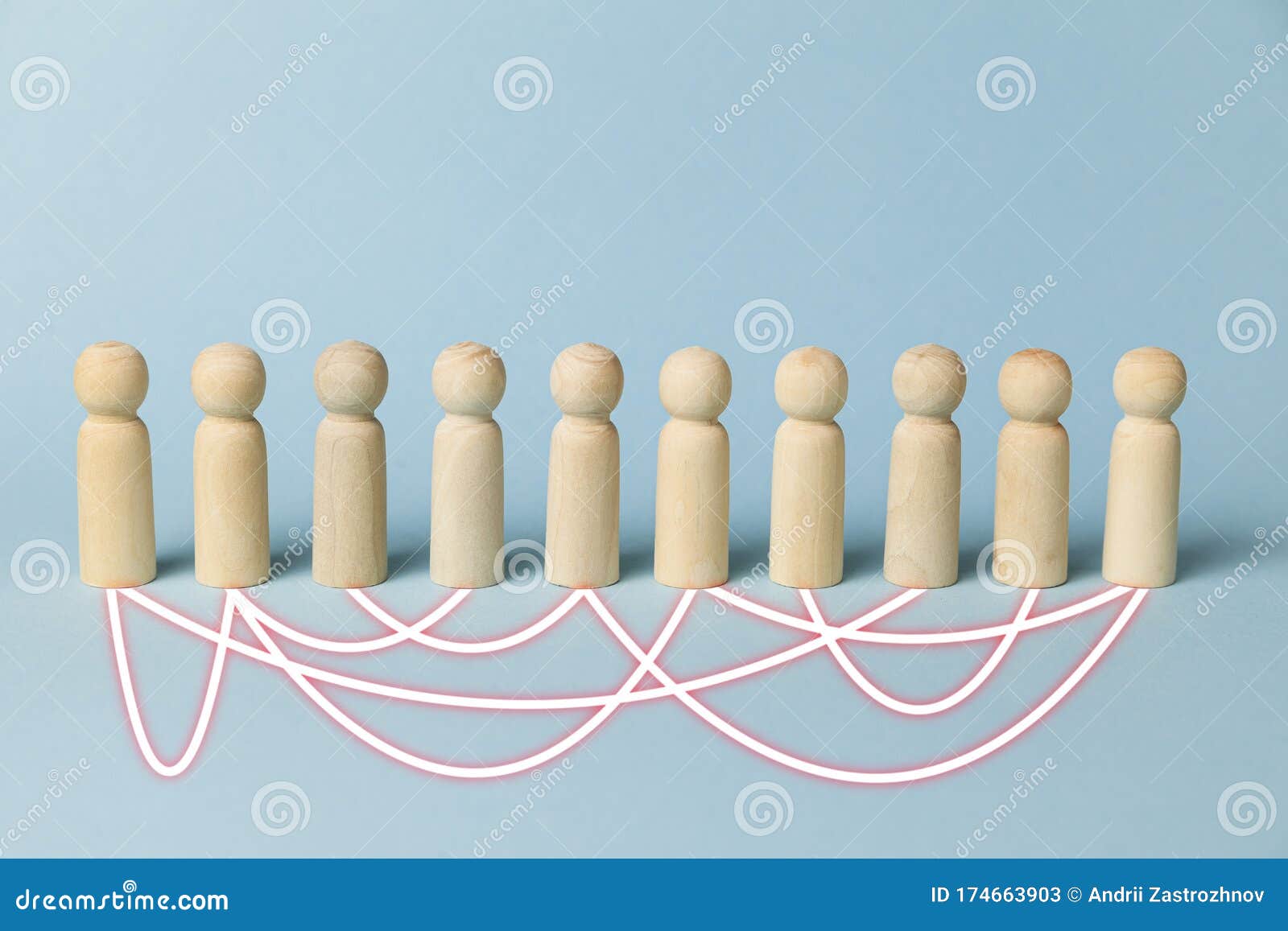 Figures Connected by Lines, Social Connections and the Structure of ...