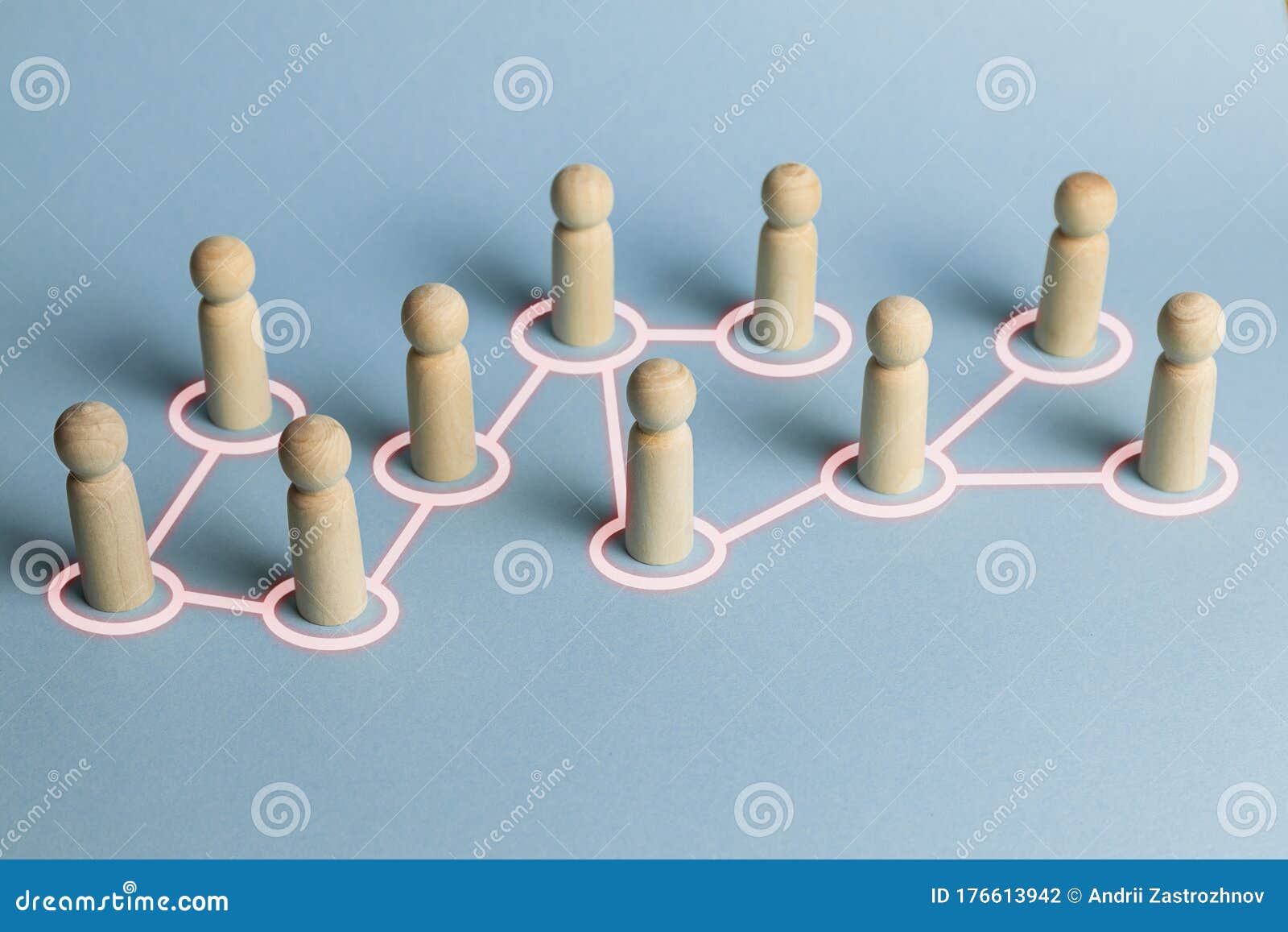 Figures Connected by Lines, Social Connections and the Structure of ...