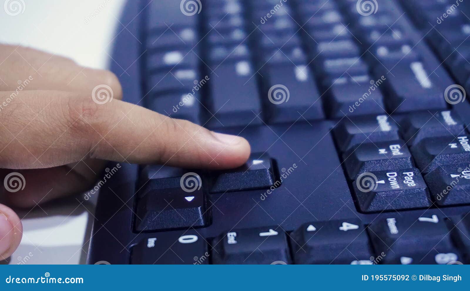 Figures on Keyboard in Office Stock Photo - Image of keyboard, pattern ...