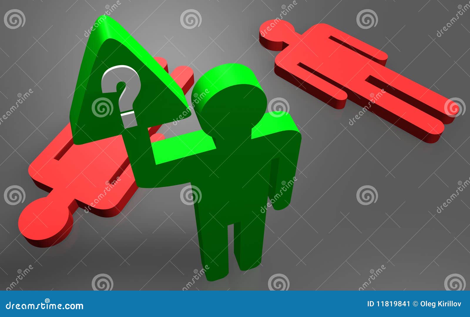 Figures of men stock illustration. Illustration of three - 11819841