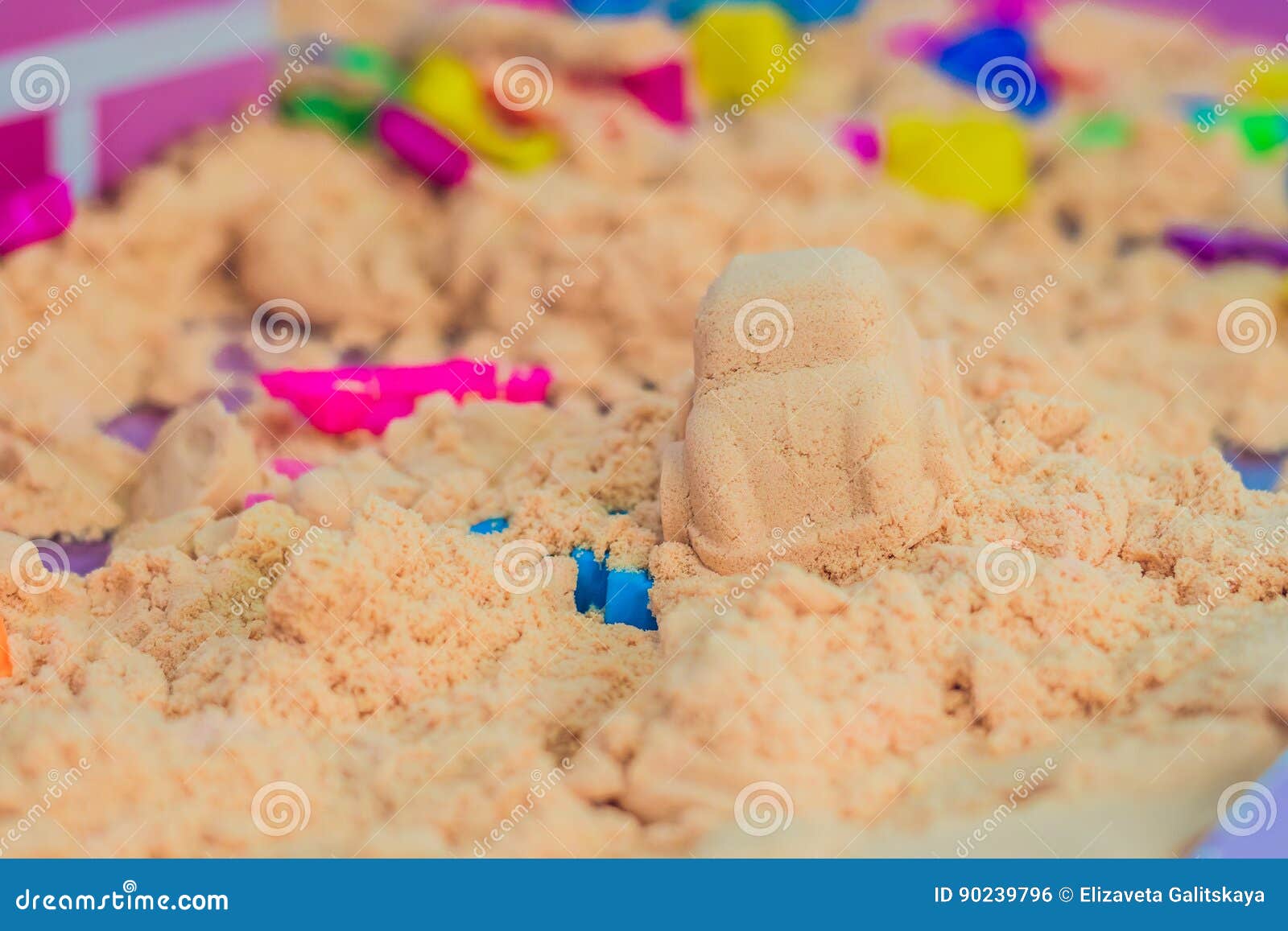 Figures from the Pink Kinetic Sand the Development of Fine Motor ...