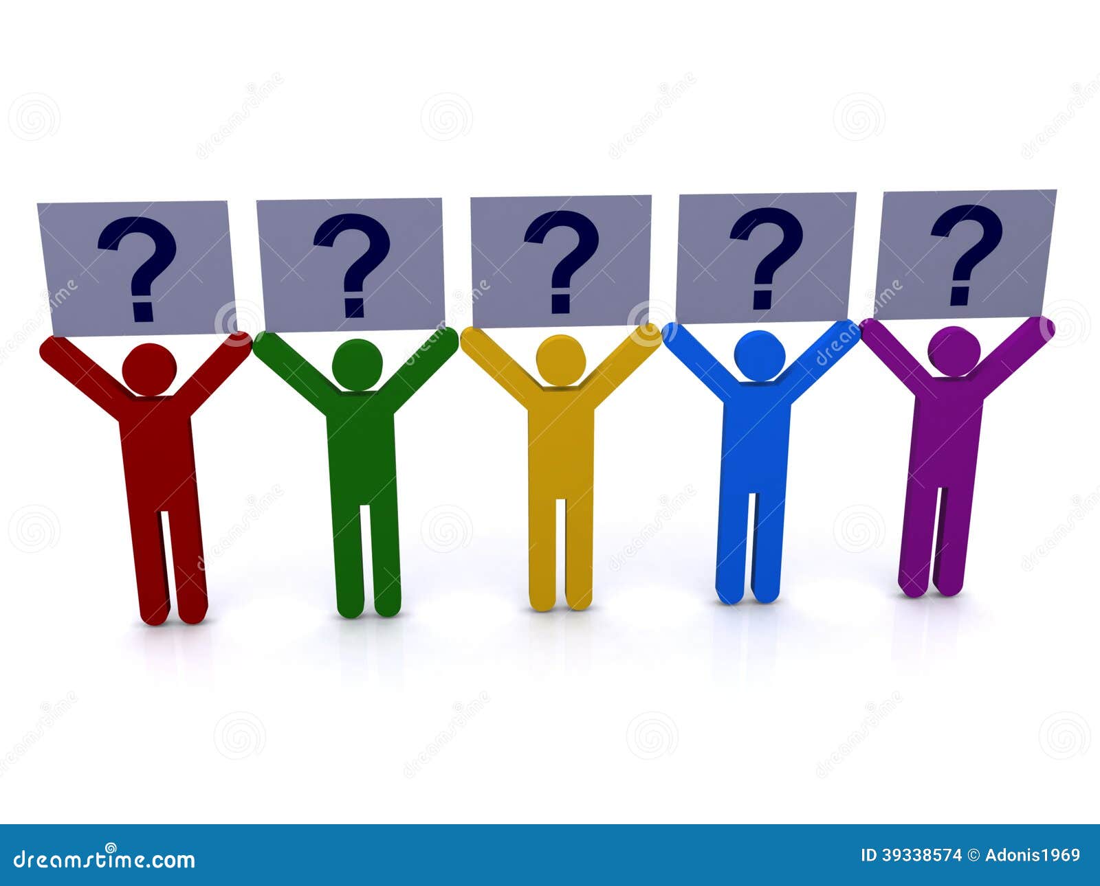 Raised Hands Question Marks Stock Illustrations – 5 Raised Hands ...