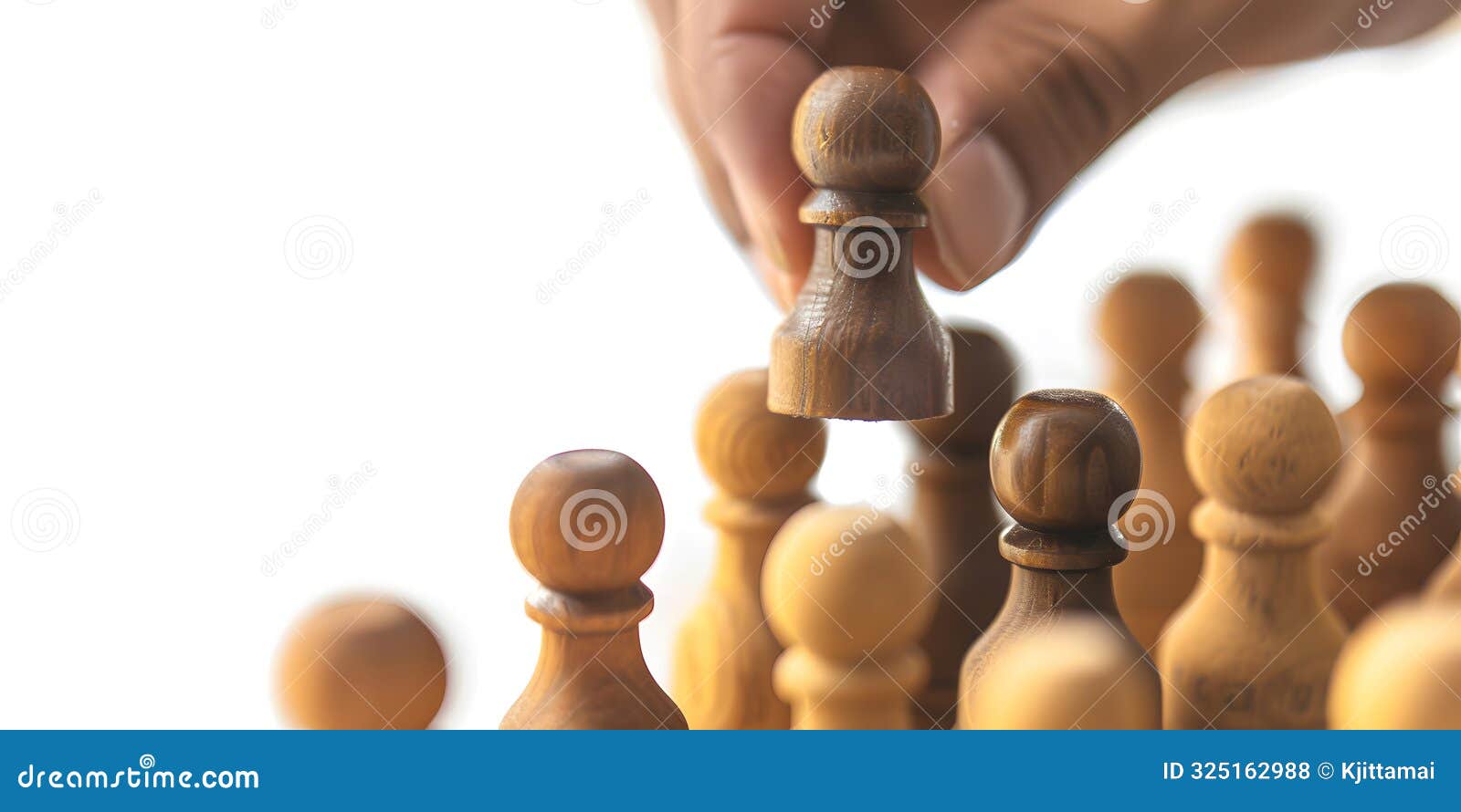 Figures Represent Teamwork in Business Stock Illustration ...