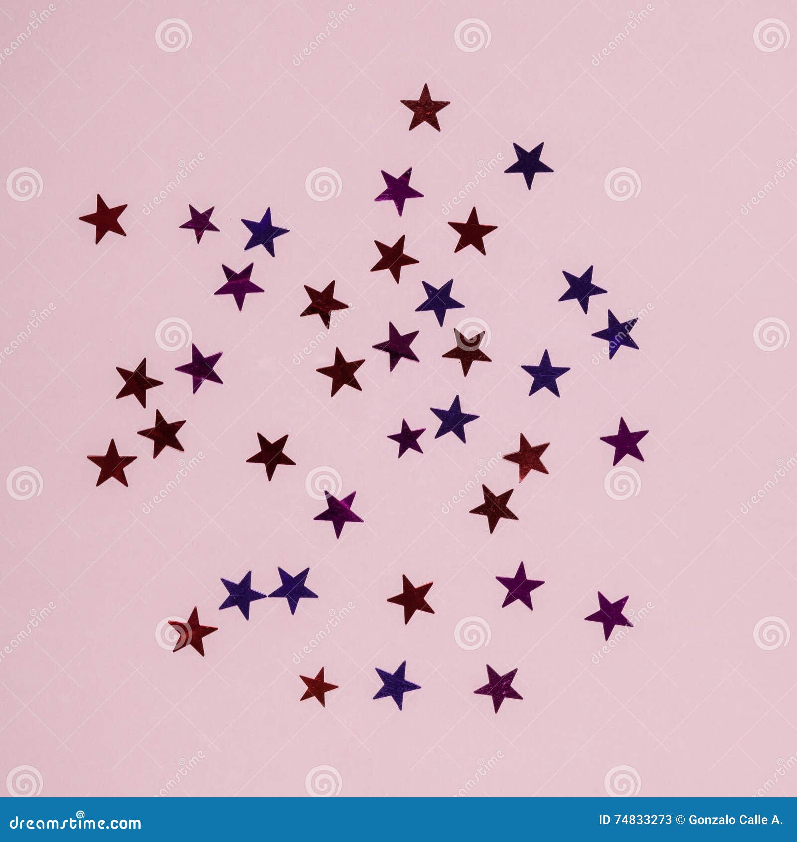 Figures Stars of Different Colors Stock Image - Image of abstract ...