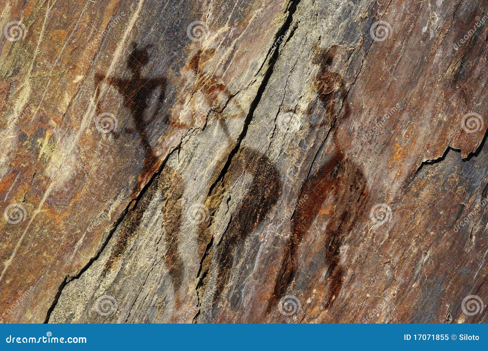 Figures of women on rock stock image. Image of macro - 17071855
