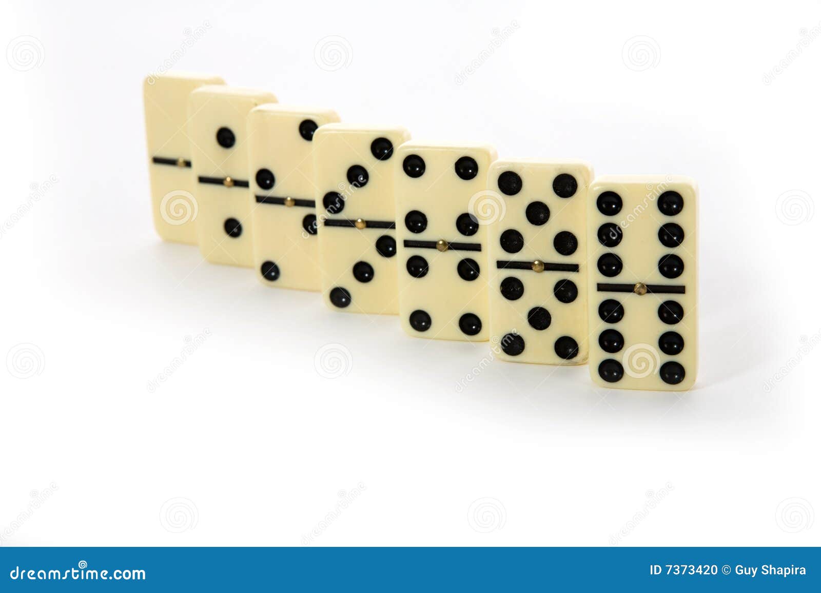 Figures from yellow domino stock photo. Image of casino - 7373420
