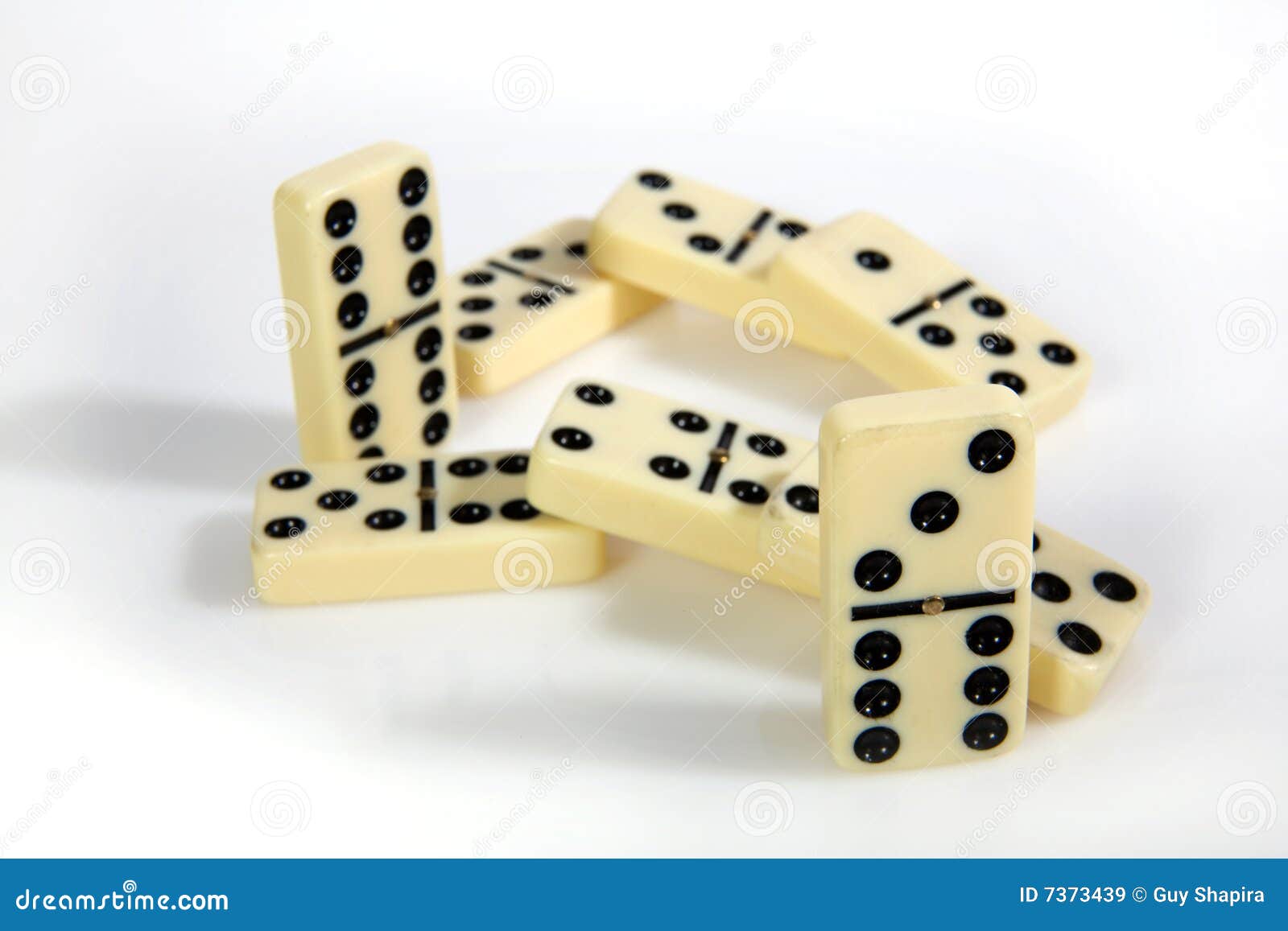 Figures from yellow domino stock image. Image of sport - 7373439