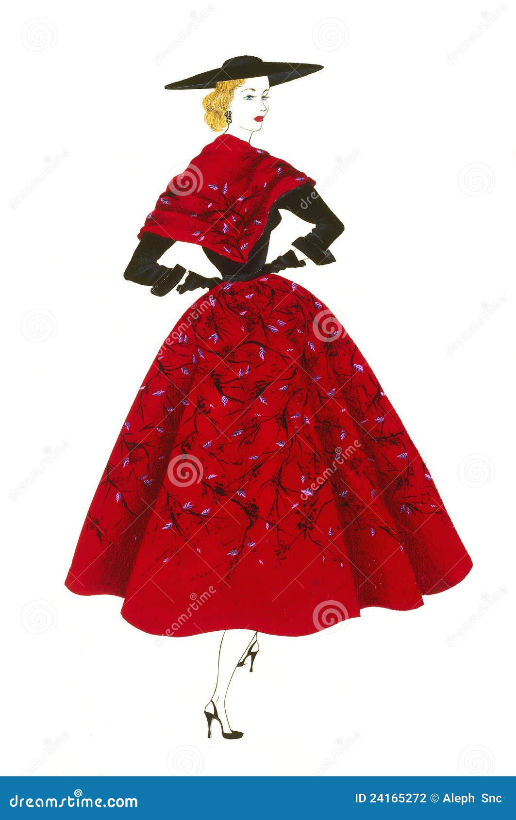 Vintage Figurin Stock Illustrations – 9 Vintage Figurin Stock ...