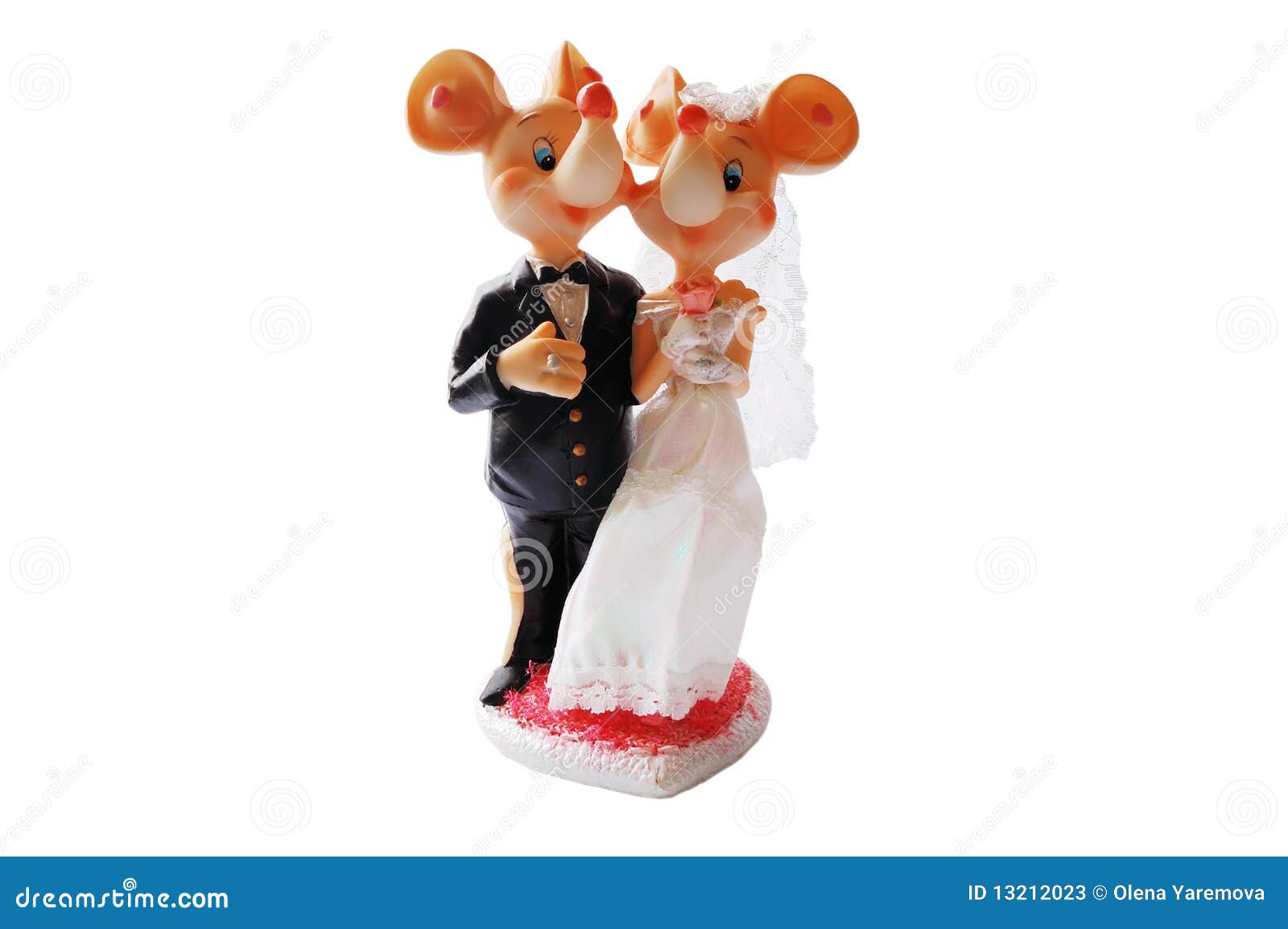 Figurine Mouse wedding stock image. Image of consent - 13212023