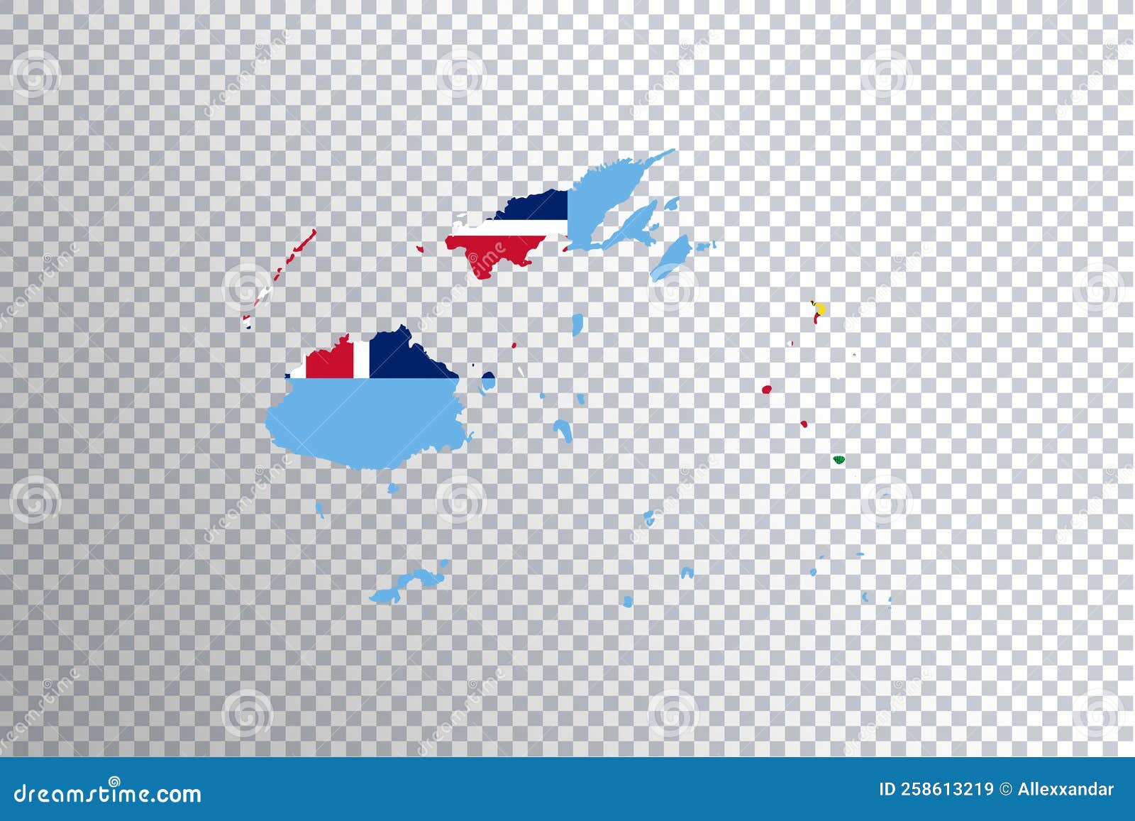 Fiji Map On Png Or Transparent Background,Symbols Of Fiji . Vector ...