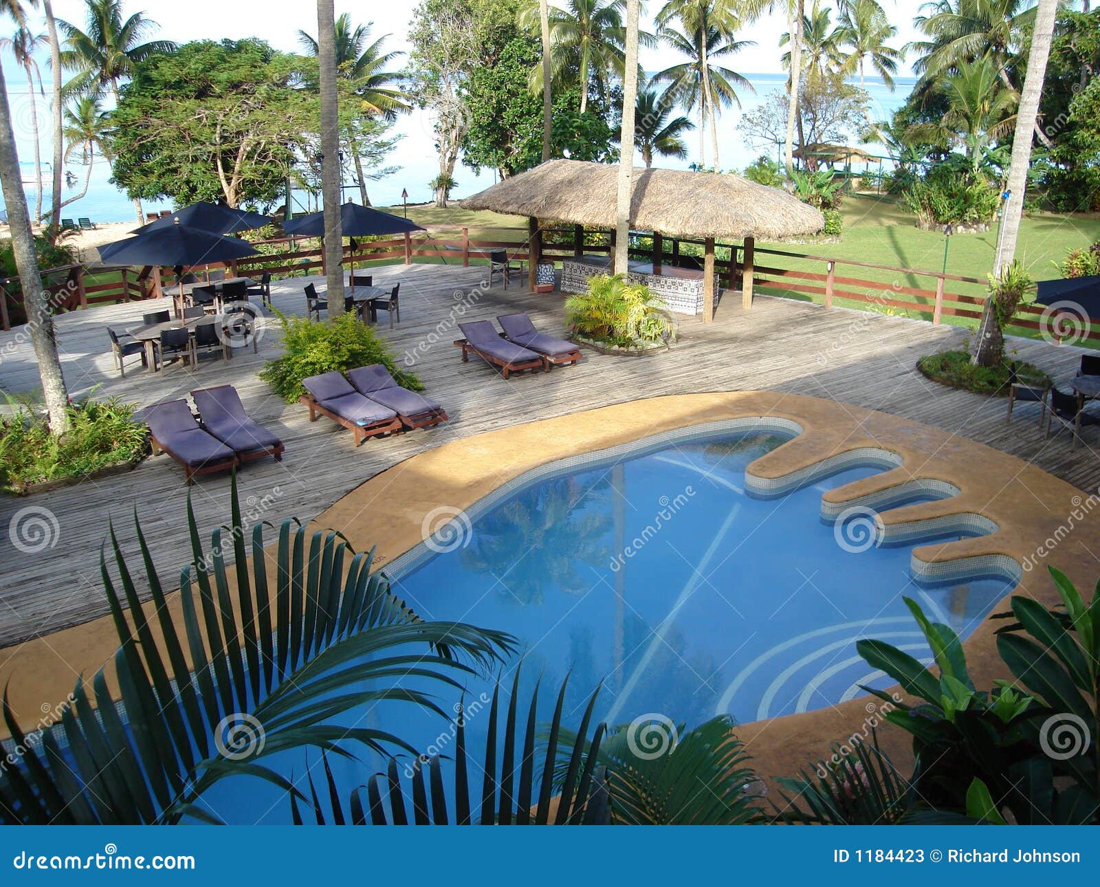 Fiji Footprint Pool Stock Photos - Image: 1184423