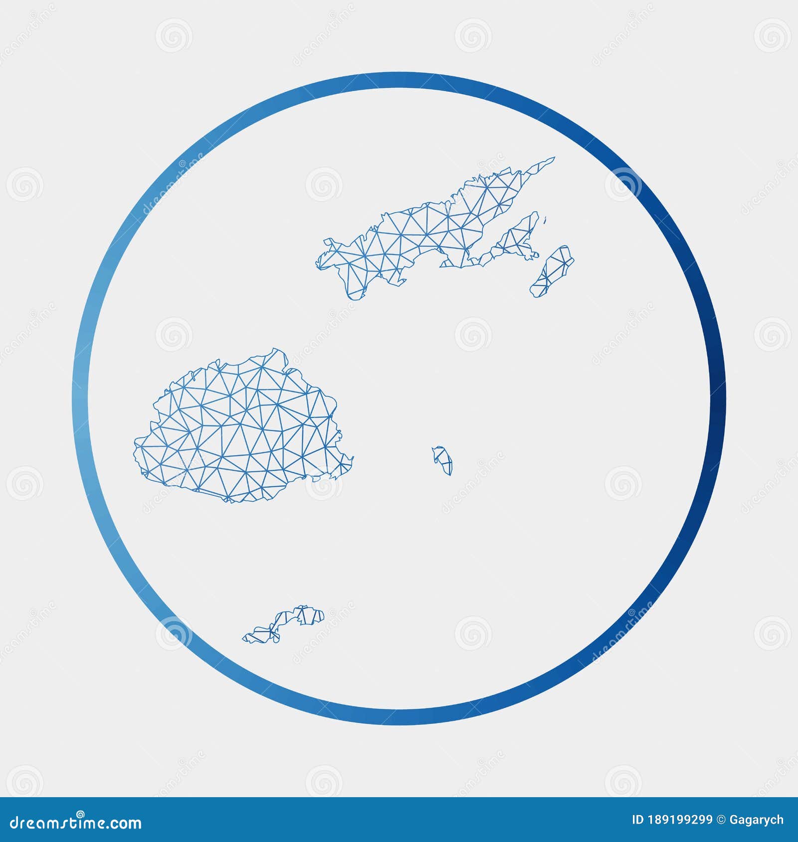 Fiji icon. stock vector. Illustration of location, national - 189199299