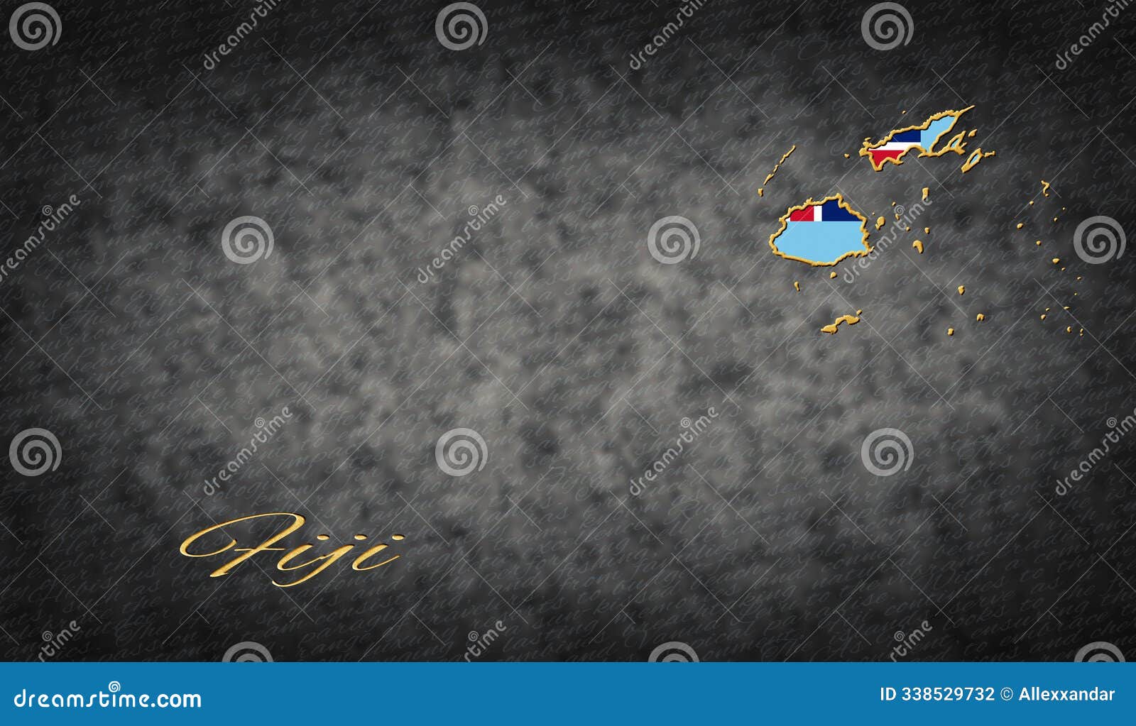 Fiji Symbols, Map of Fiji stock photo. Image of relaxation - 338529732