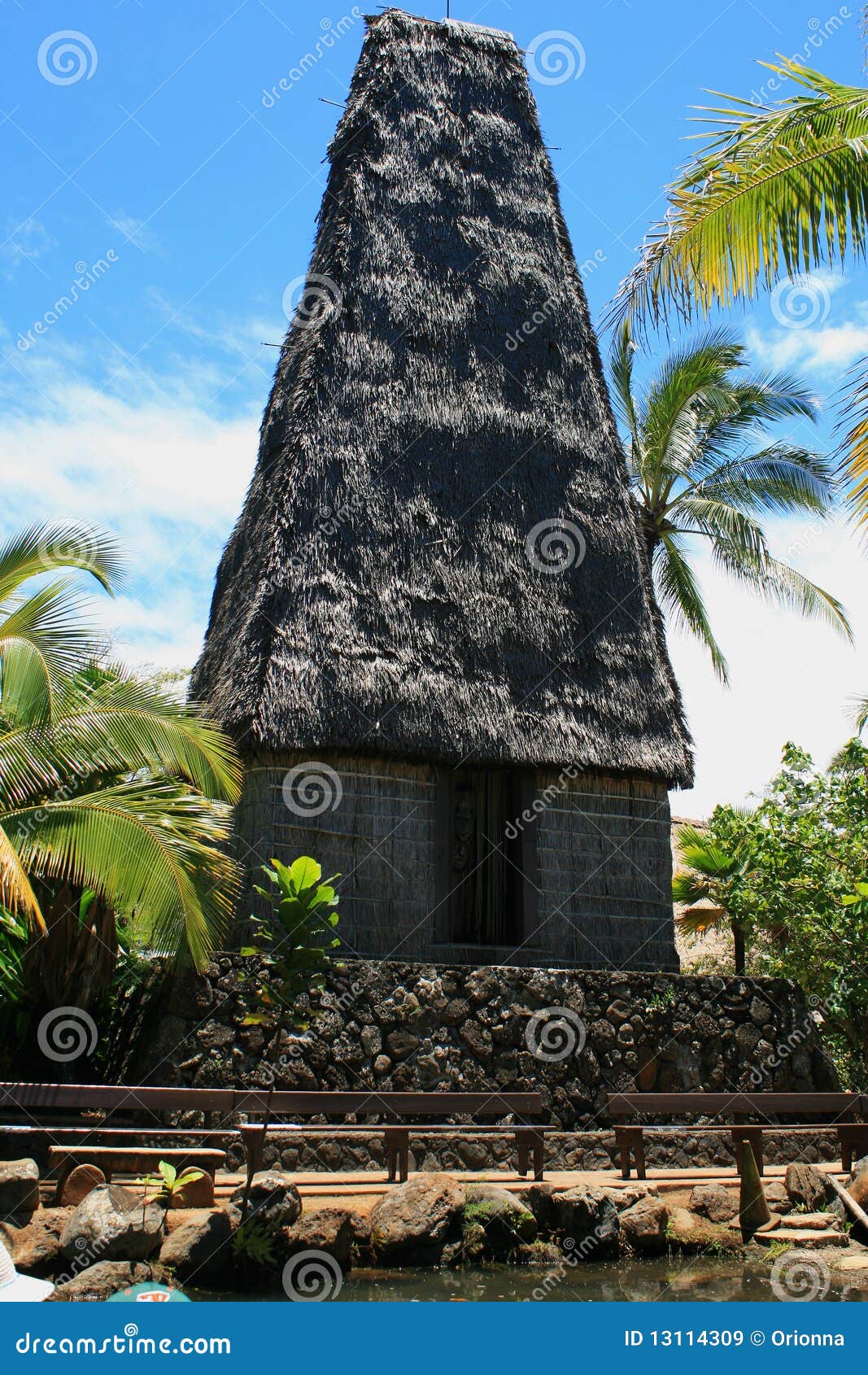 Fiji temple stock image. Image of fiji, live, ritual - 13114309