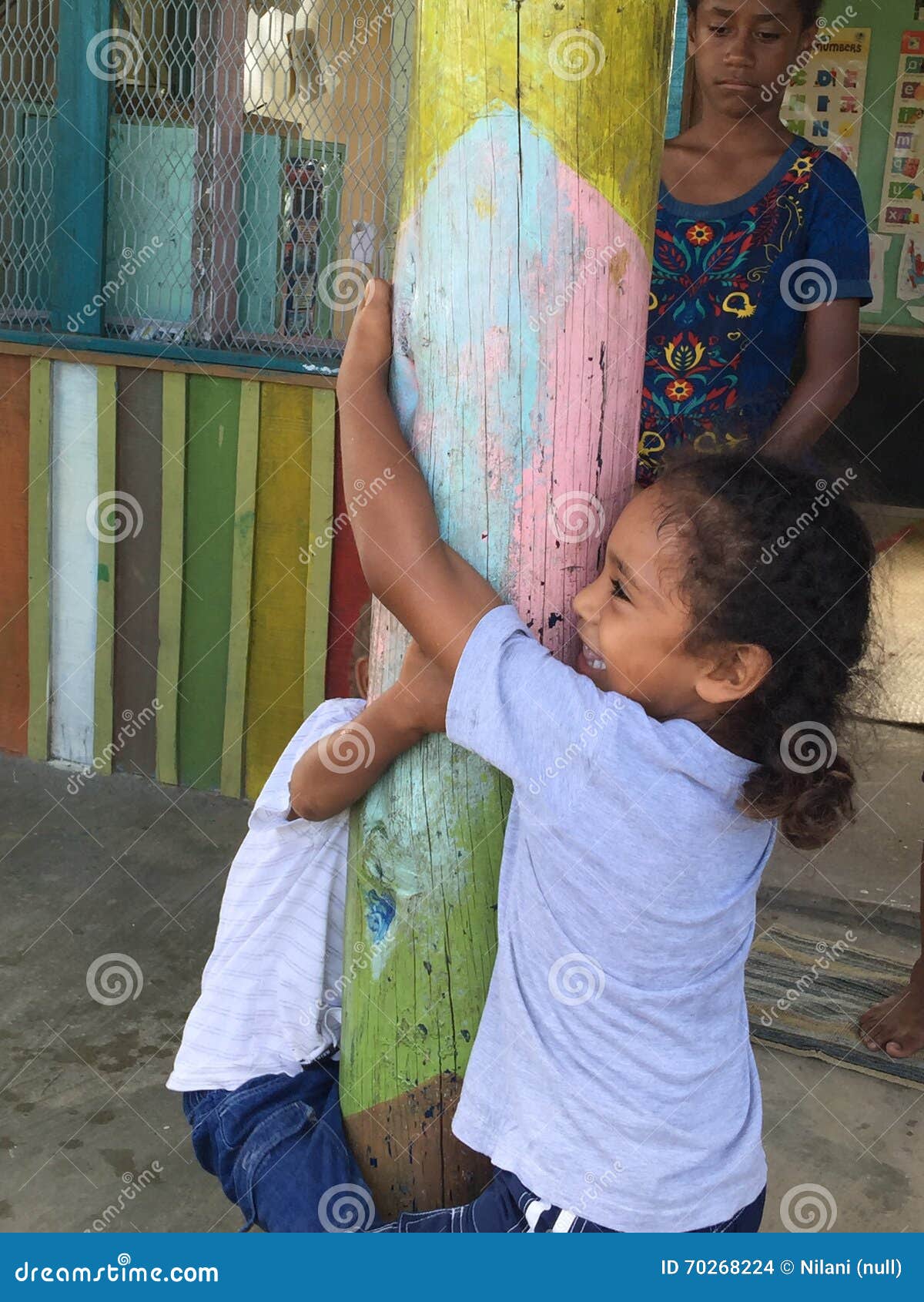 Fijian kids editorial stock image. Image of kids, fijian - 70268224