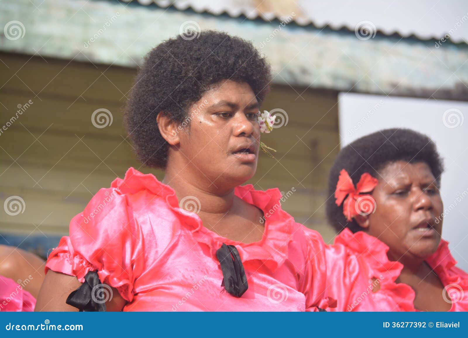 Fijian singers editorial photography. Image of exotic - 36277392