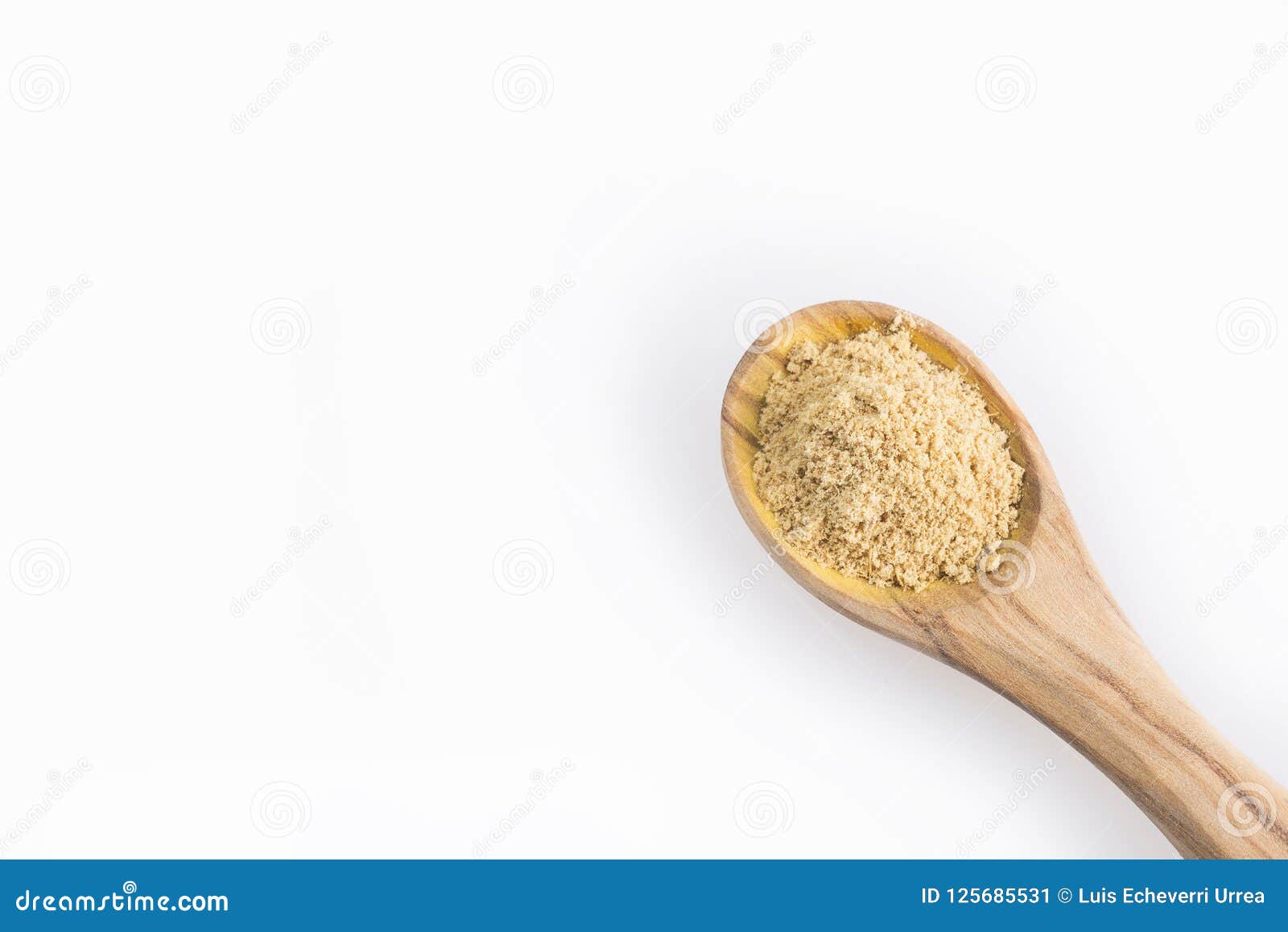 Fijn Gemalen Gemberpoeder Zingiber Officinale Stock Afbeelding - Image ...