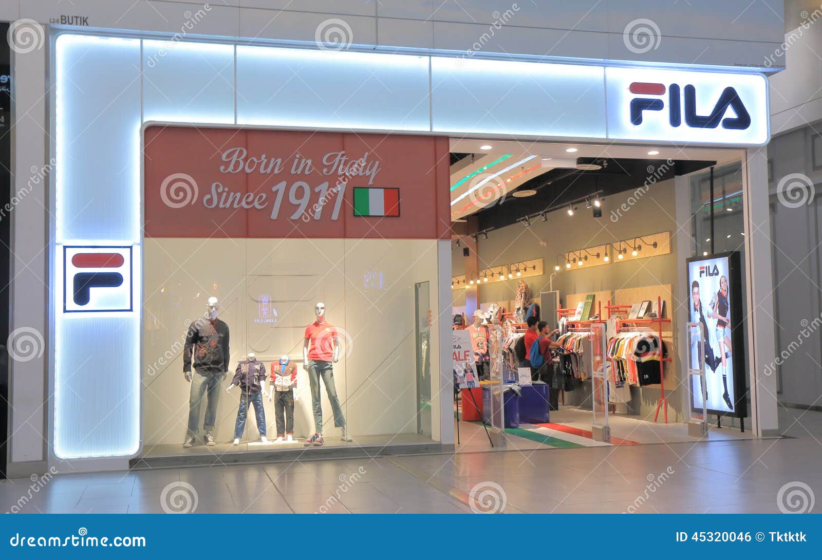 FILA editorial photo. Image of attraction, design, sport - 45320046