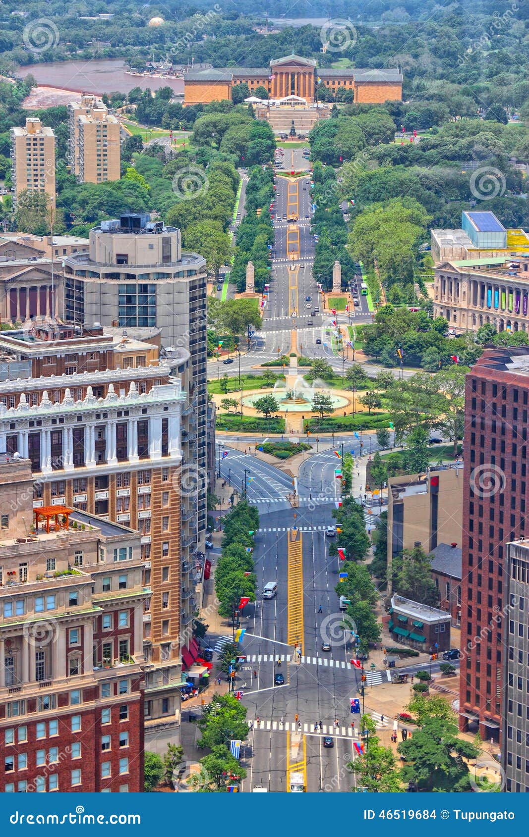 Filadelfia fotografia stock. Immagine di aereo, vista - 46519684