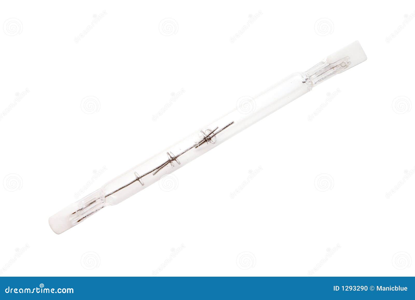 Filament cassé photo stock. Image du halogène, synthétique - 1293290