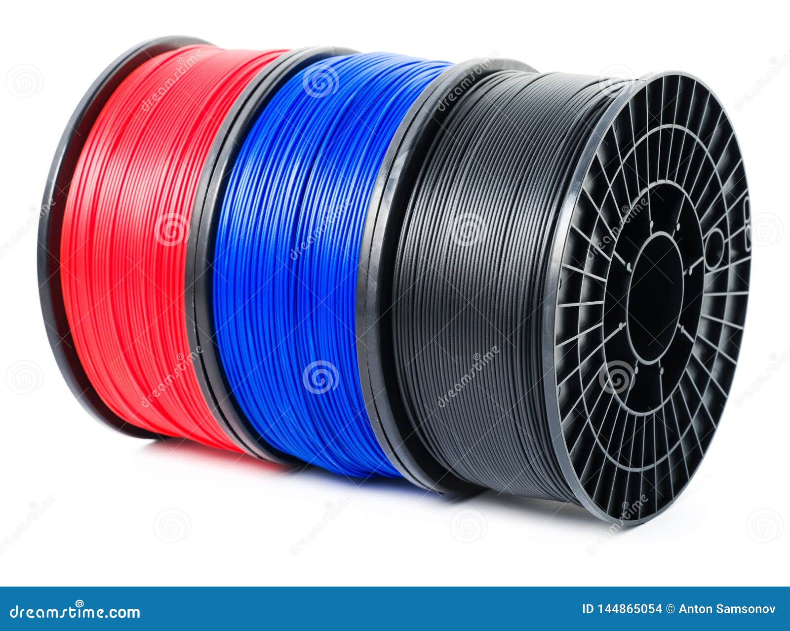 Filament 3d printer stock photo. Image of polymer, coil - 144865054