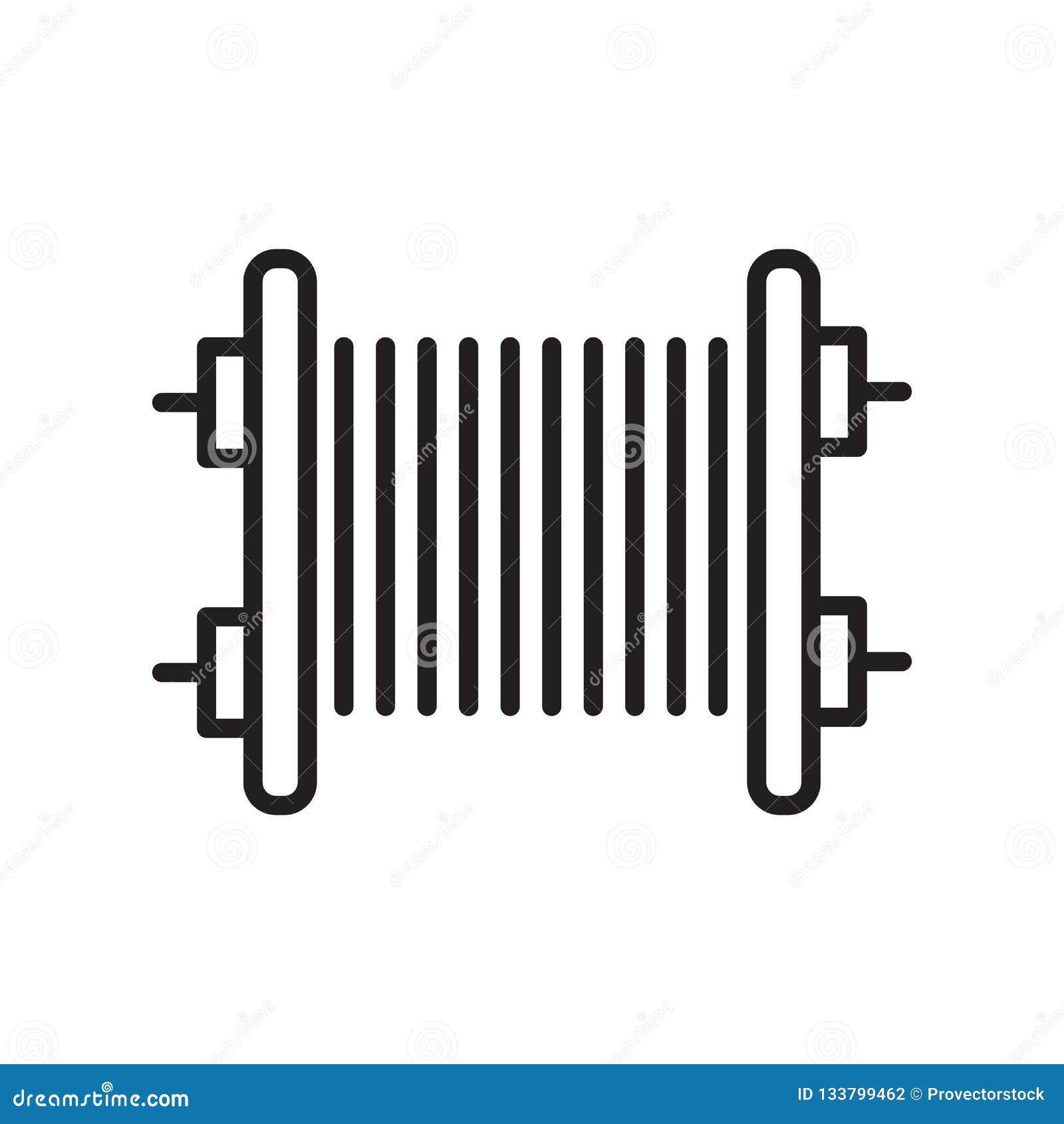 Filament Icon. Trendy Flat Vector Filament Icon On White Background ...