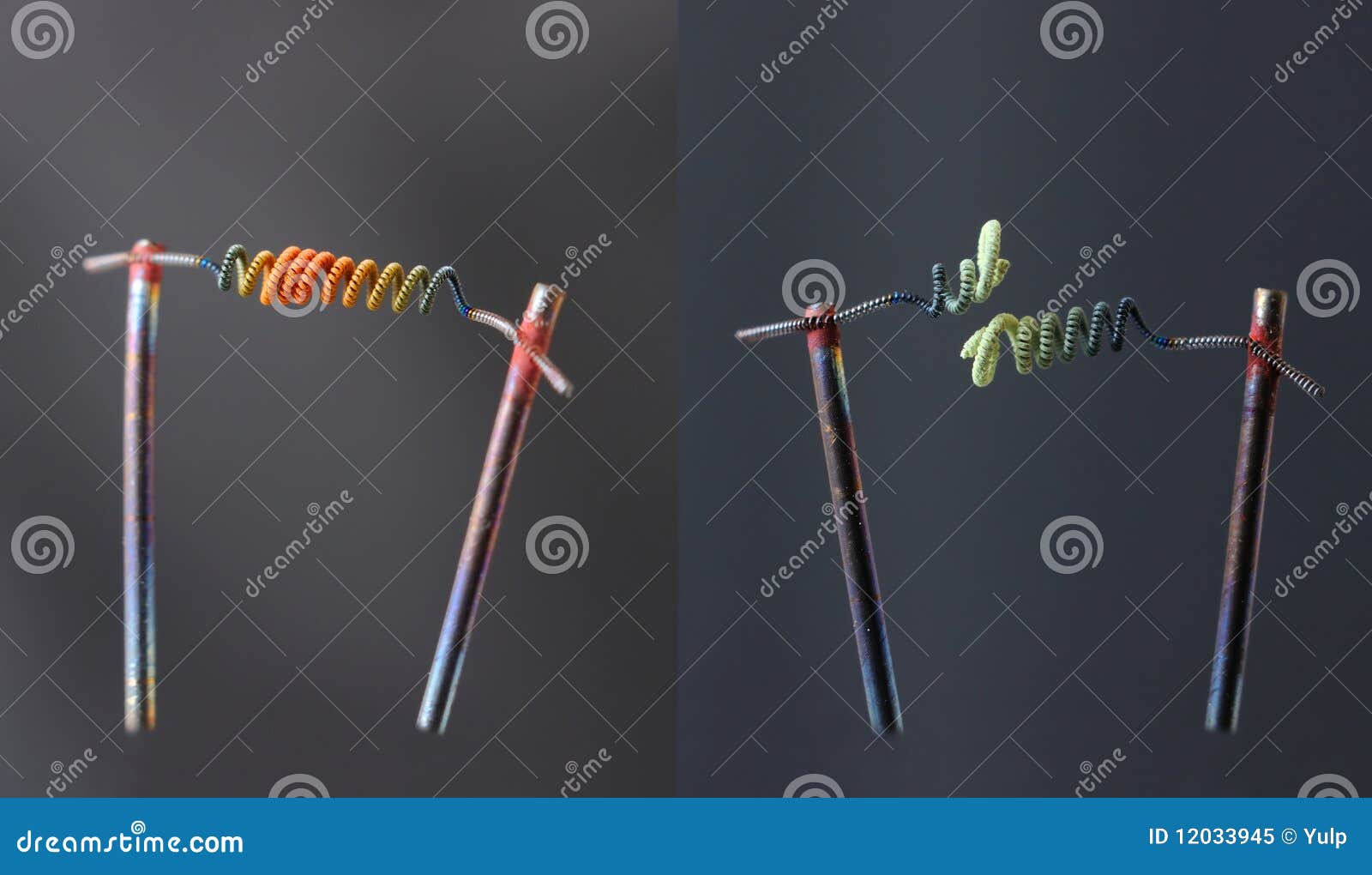 Filament lamp damaged. stock image. Image of lamp, wolfram - 12033945