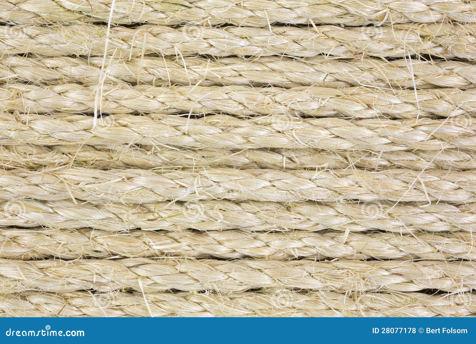 Filas De La Cuerda Del Sisal Foto de archivo - Imagen de enlace, cuerda ...