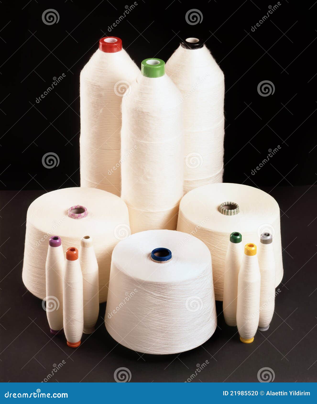 Filato fotografia stock. Immagine di fibra, materiale - 21985520