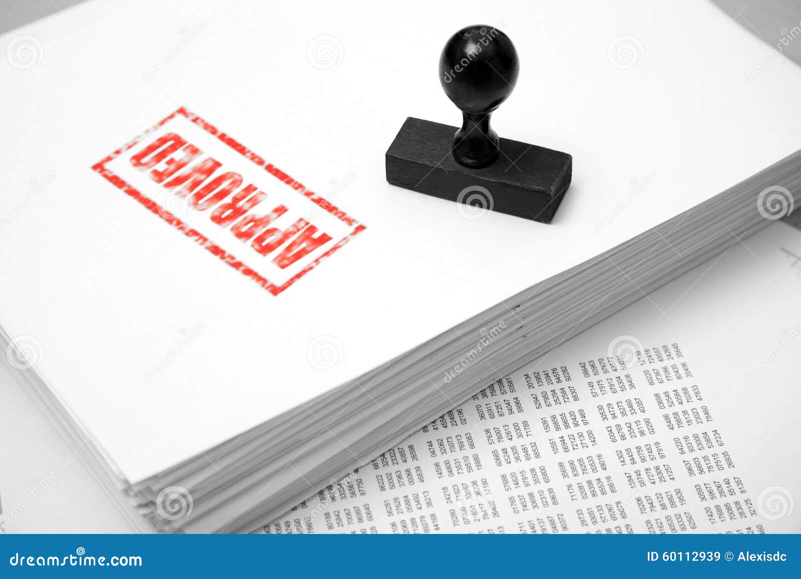 File approved stock image. Image of office, supply, parer - 60112939