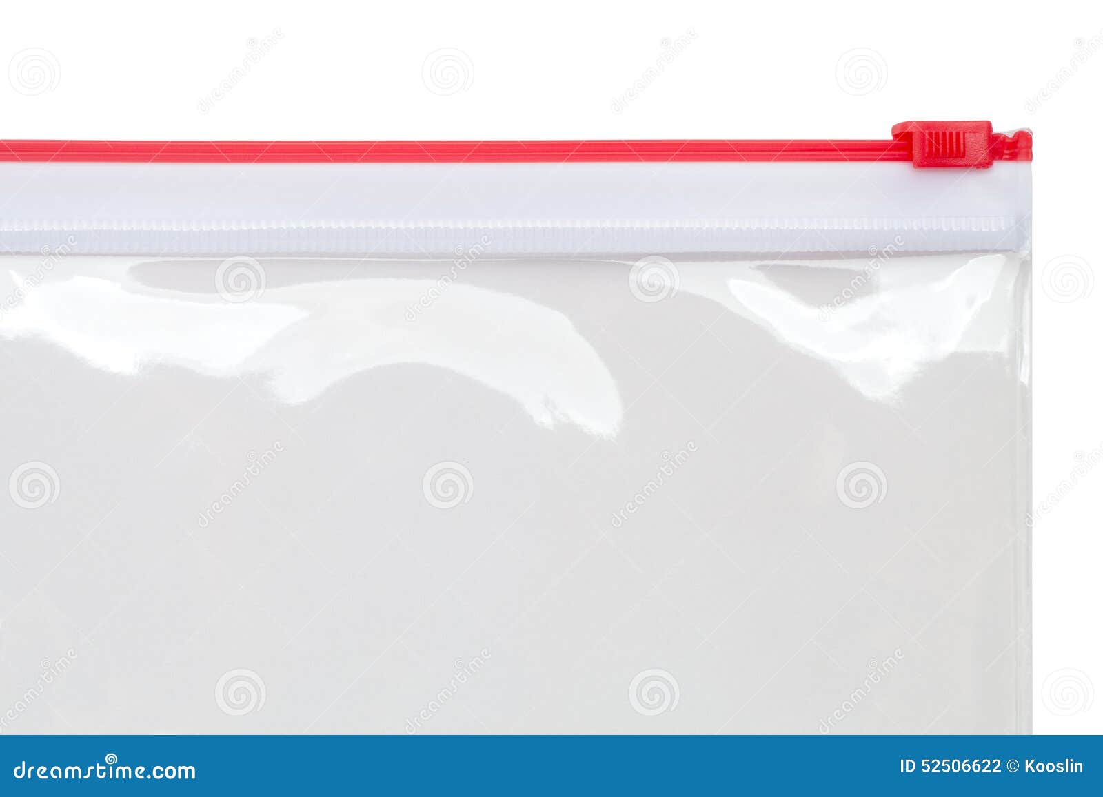 File bag zipper stock photo. Image of plastic, lock, single - 52506622