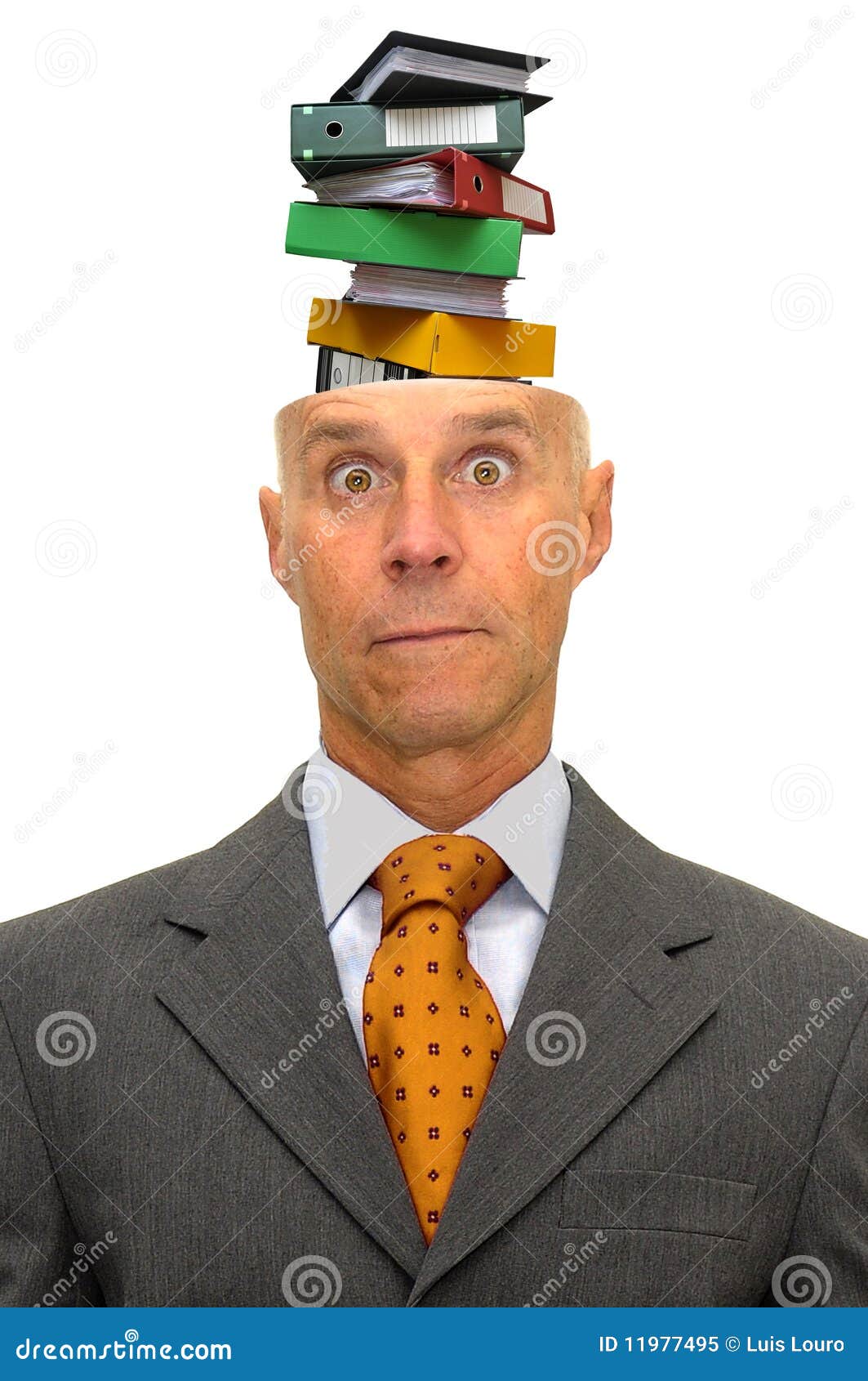 File brain stock image. Image of paperwork, messy, business - 11977495