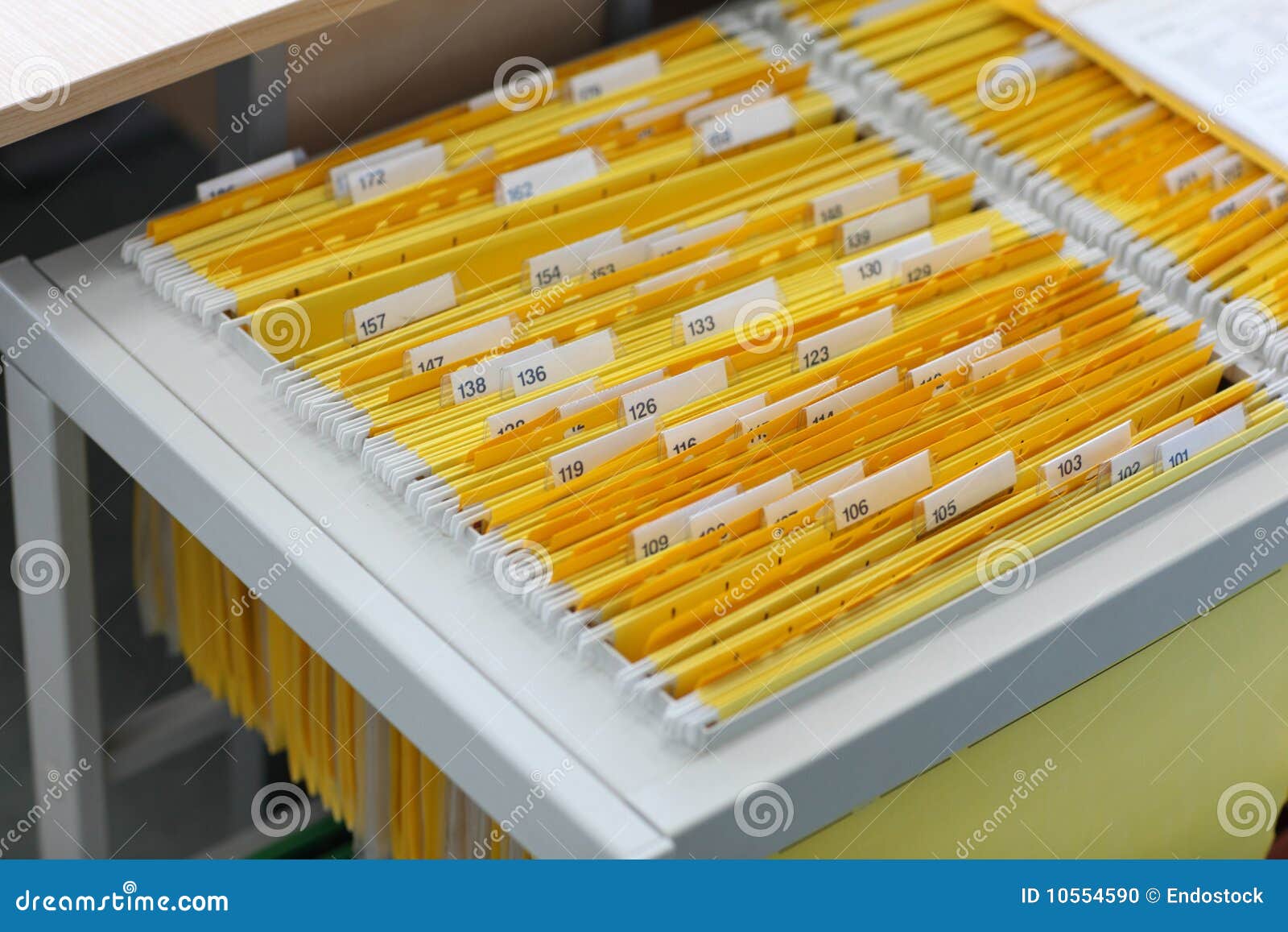 File cabinet stock photo. Image of filled, cabinet, finance - 10554590