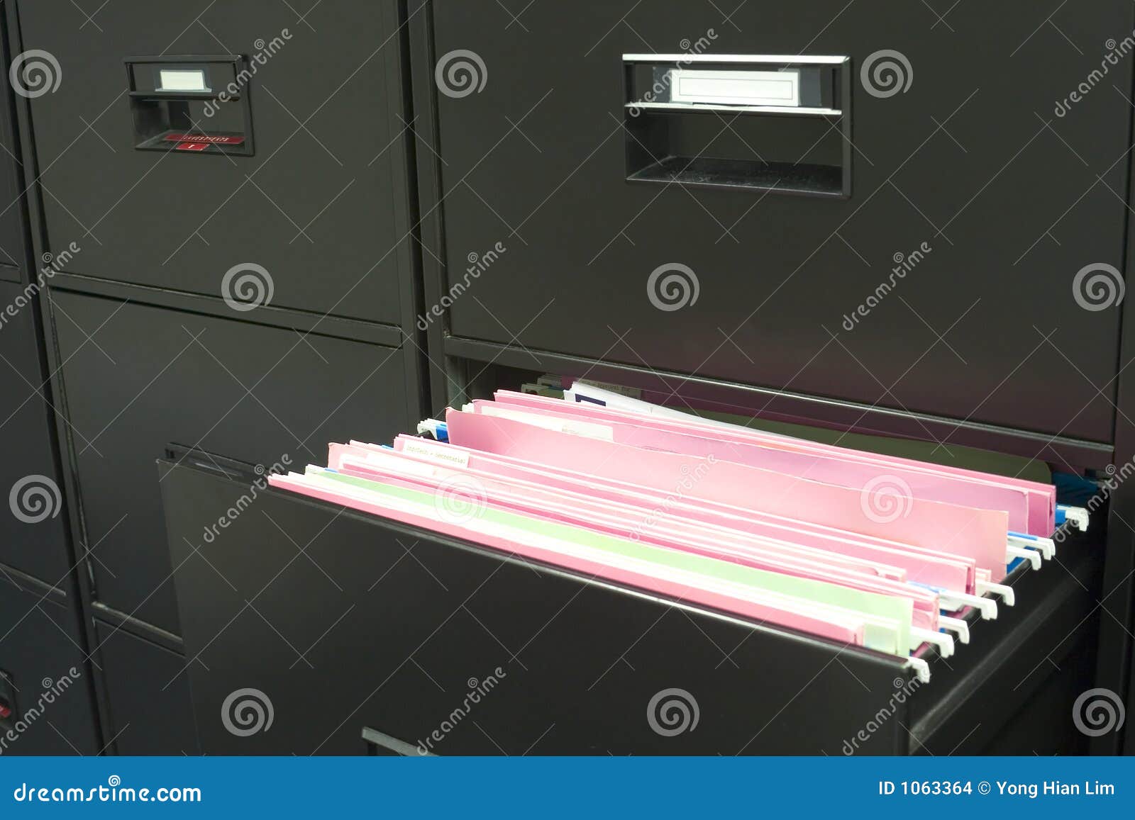 File cabinet stock photo. Image of organised, paper, document - 1063364