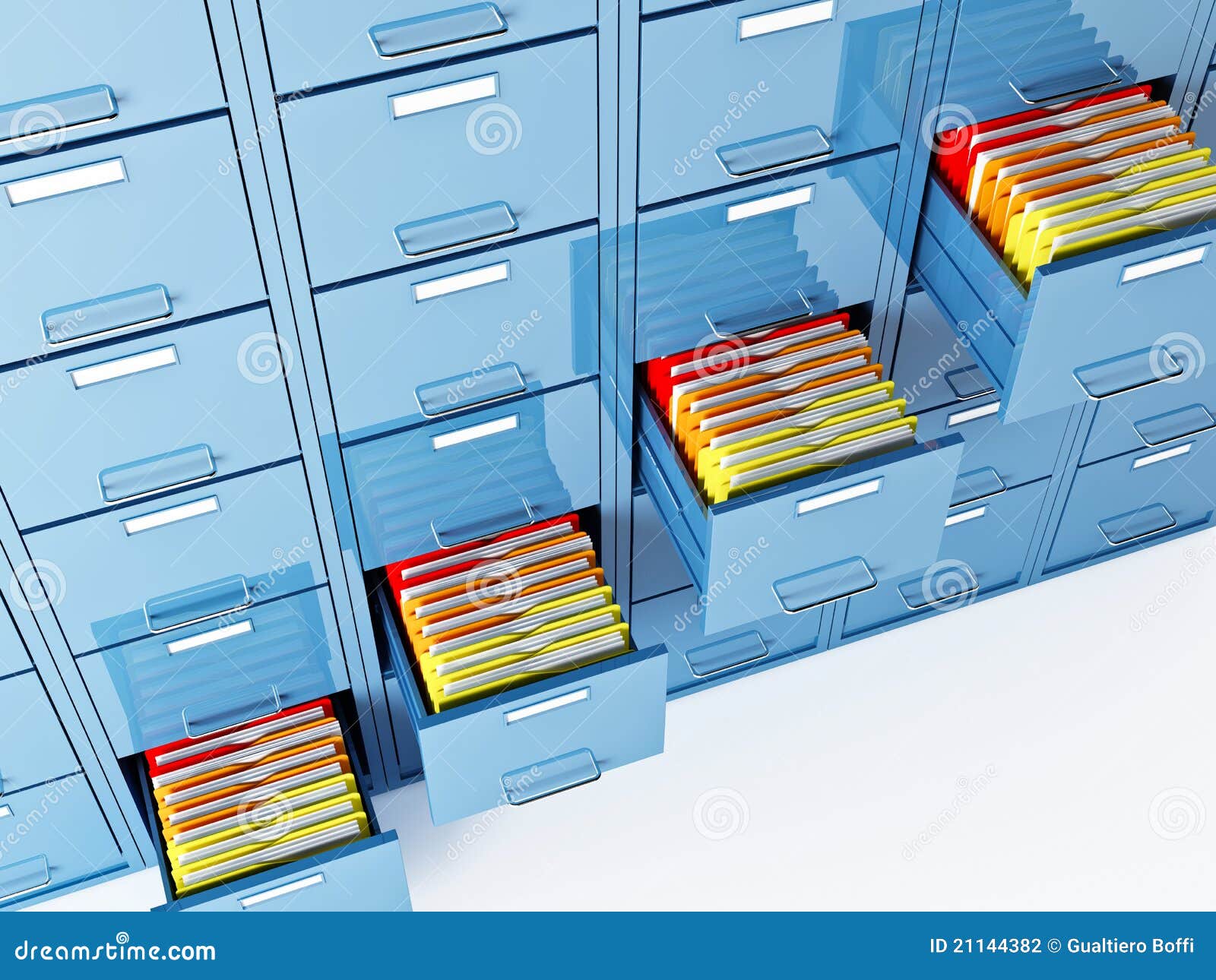 File cabinet stock illustration. Illustration of order - 21144382