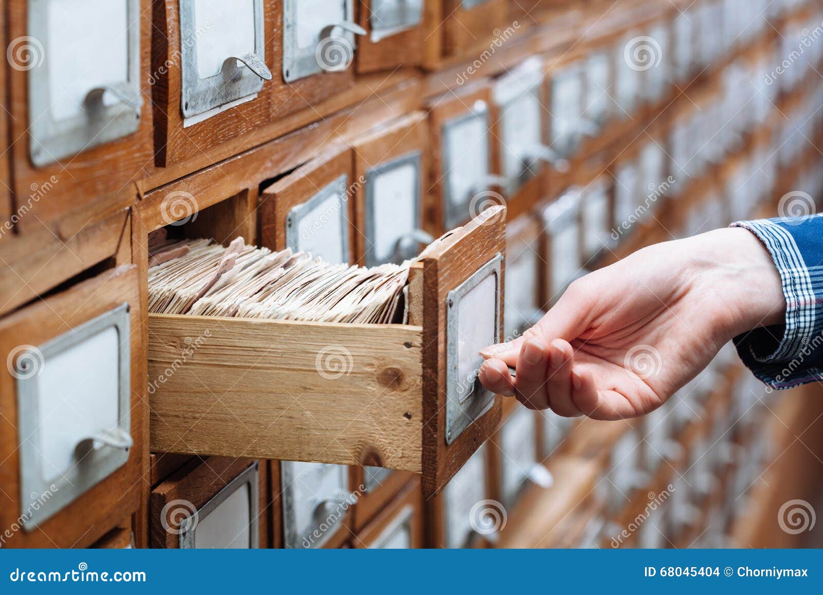 A File Cabinet Drawer Full of Files Stock Photo - Image of data, book ...