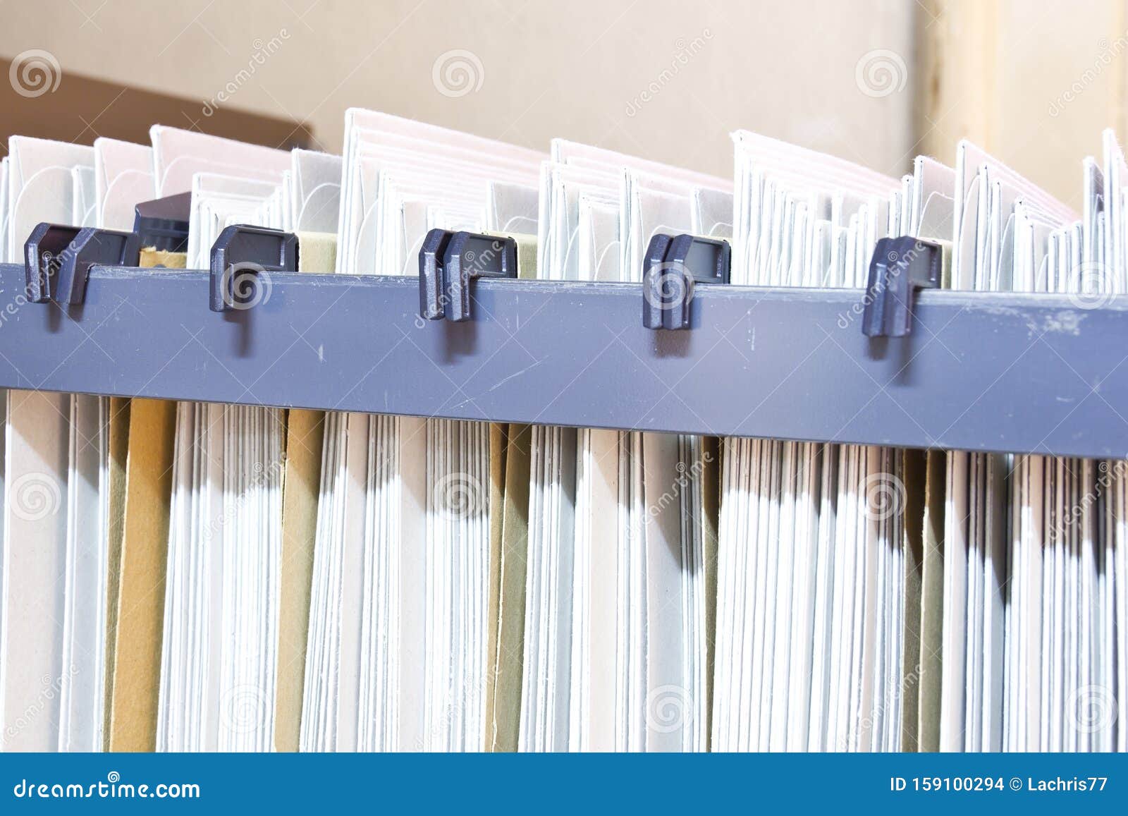 File cabinet stock photo. Image of overworked, arranged - 159100294