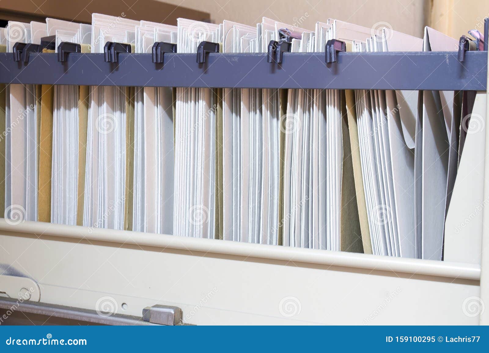File cabinet stock image. Image of documentation, tags - 159100295