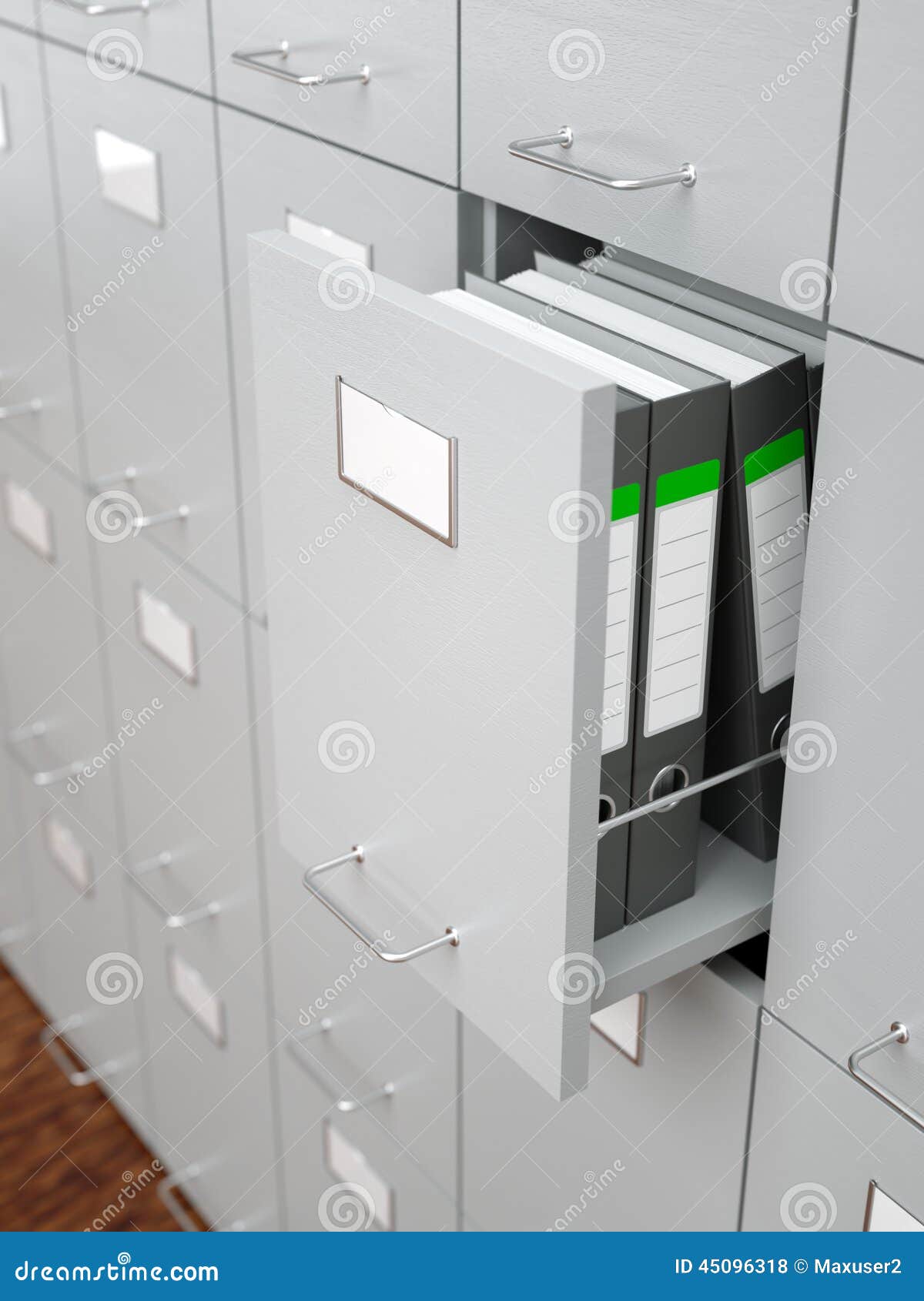 File cabinet stock photo. Image of bureaucracy, filing - 45096318