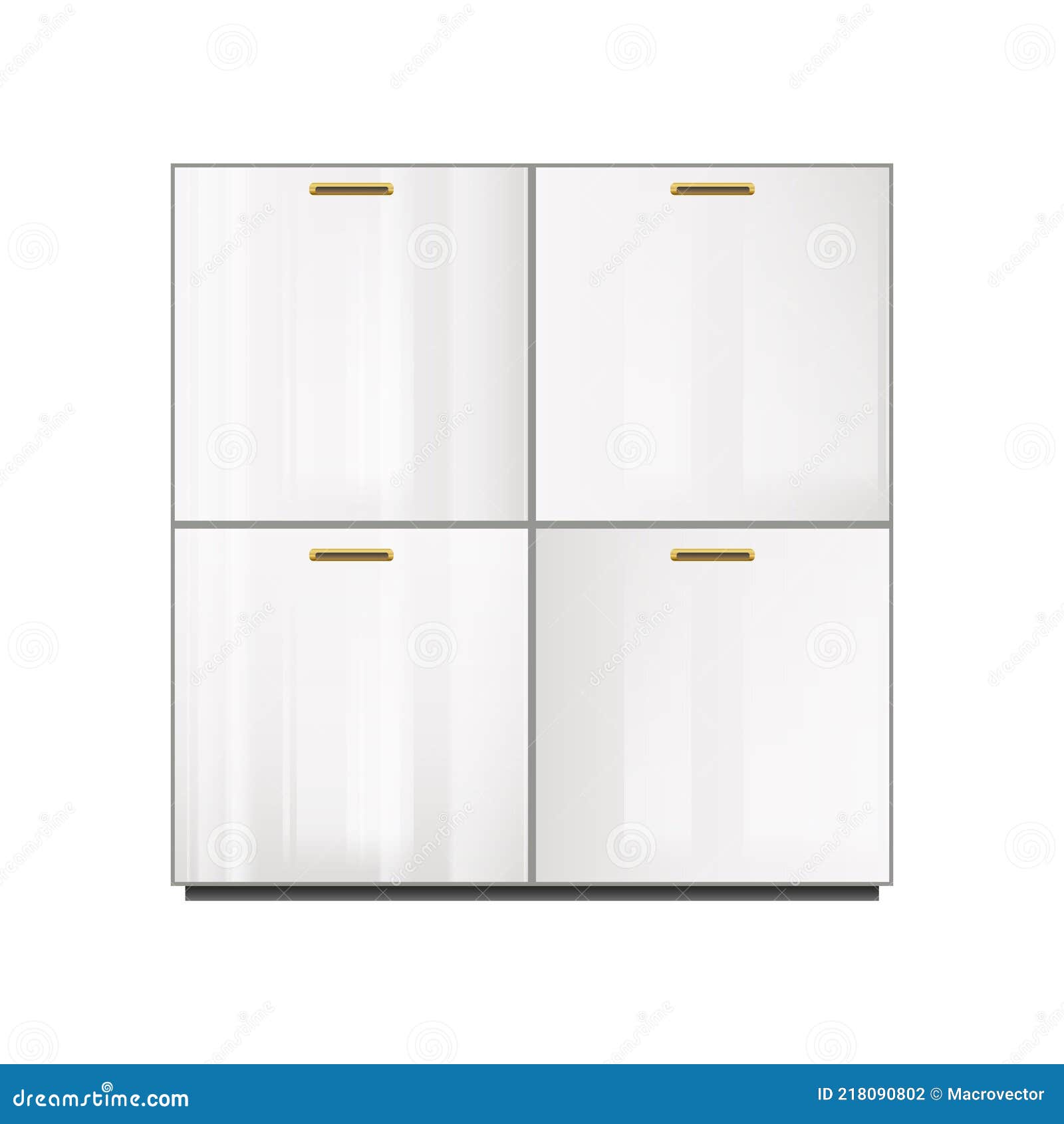 File Cabinet Illustration stock vector. Illustration of cabinet - 218090802